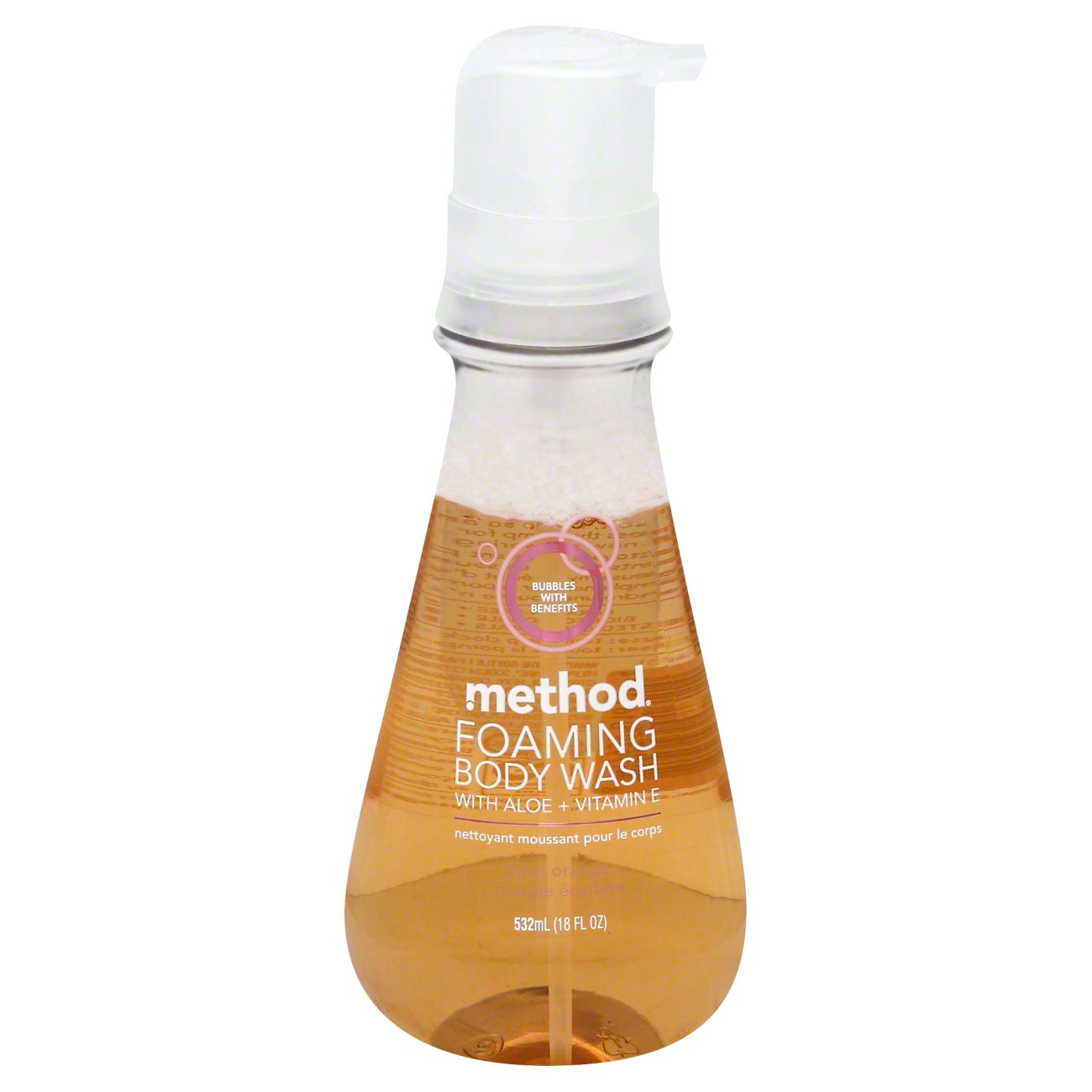 Method Foaming Body Wash, Ruby Orange - Shop Bath & Skin Care at H-E-B