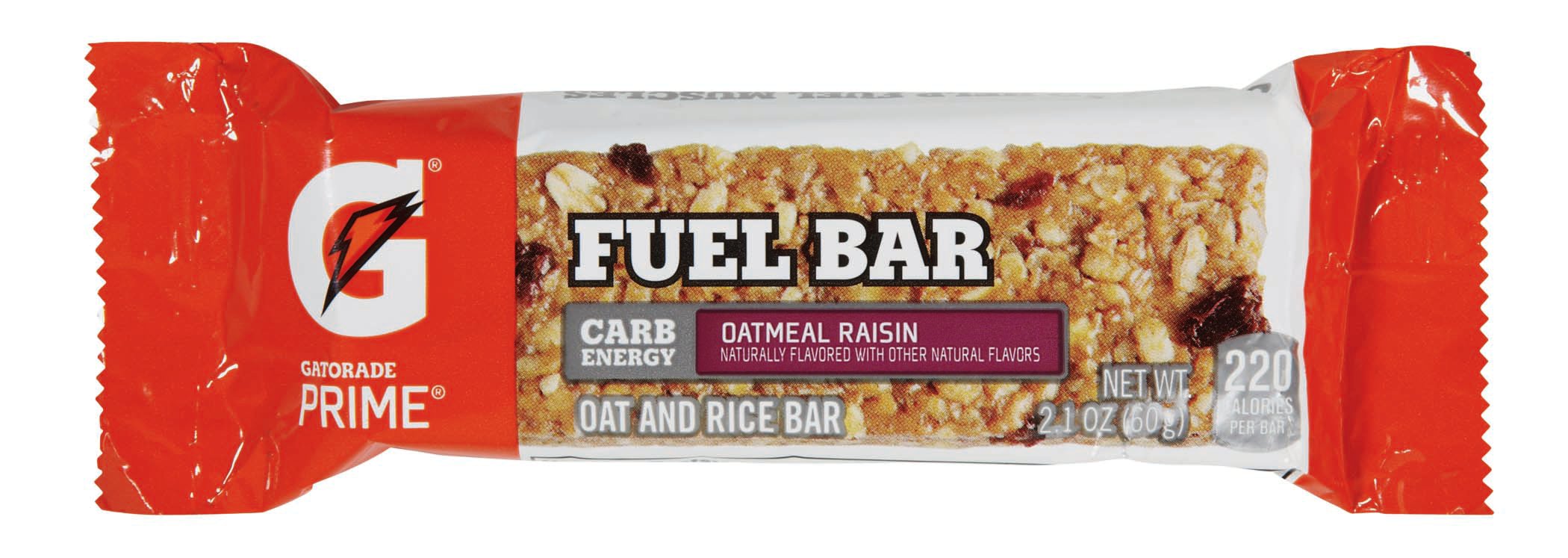 Gatorade Prime Fuel Bar, Oatmeal Raisin - Shop Diet & Fitness at H-E-B