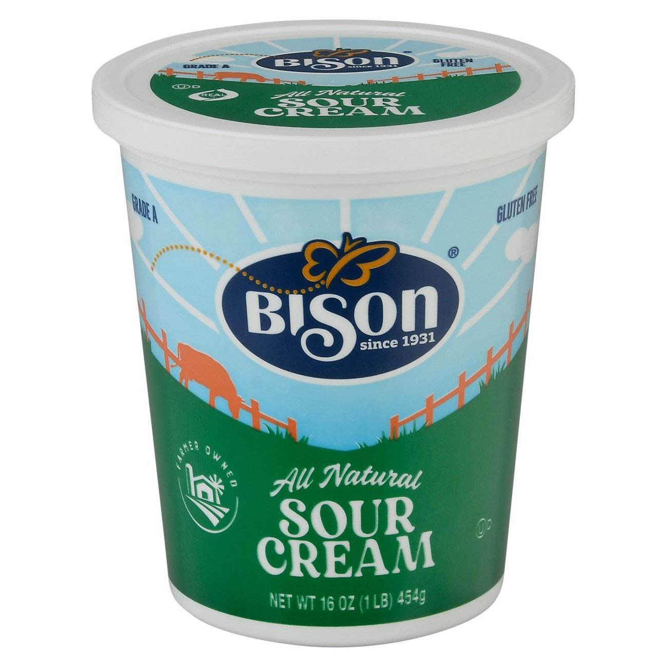 Bison All Natural Sour Cream - Shop Sour cream at H-E-B
