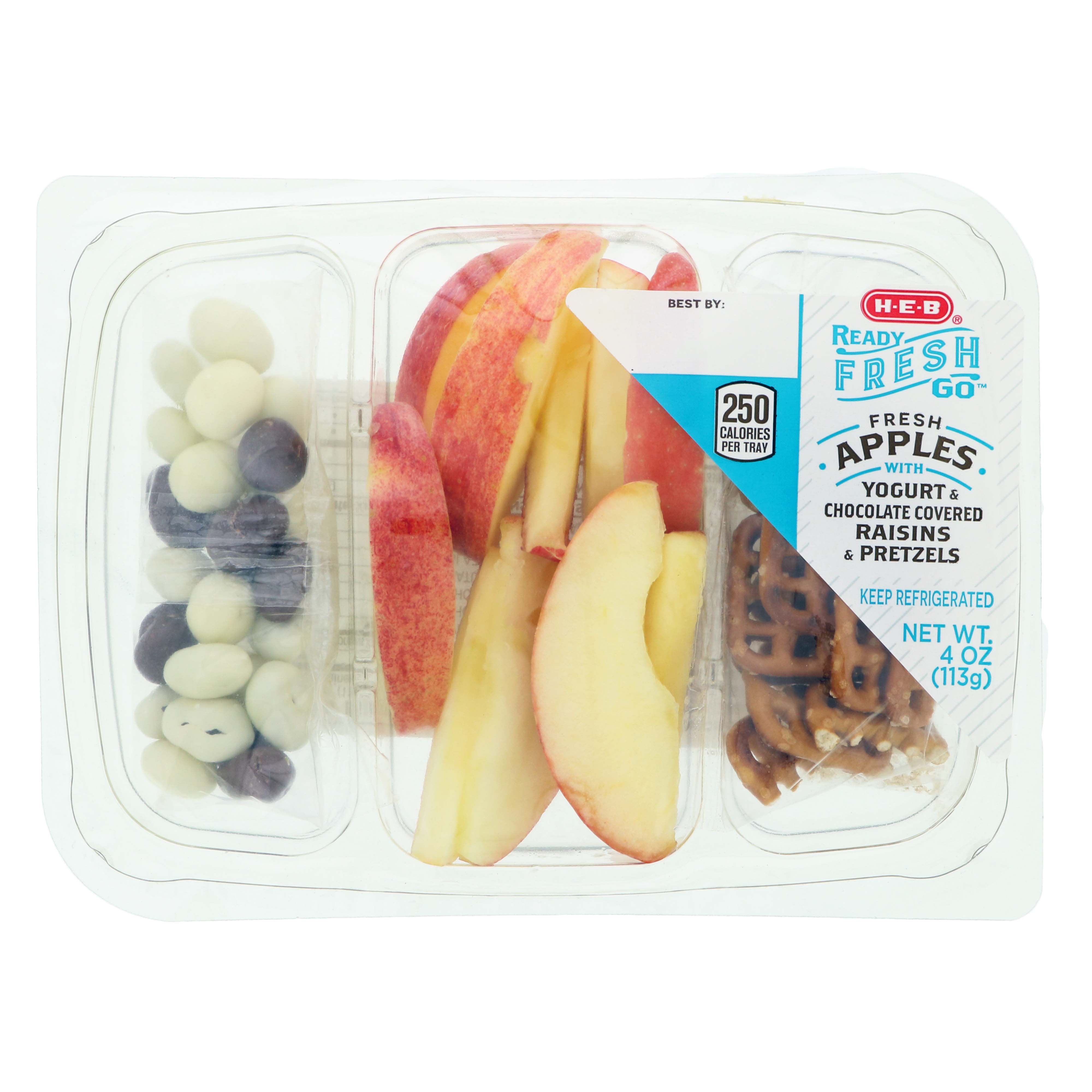 H-E-B Ready, Fresh, Go! Apples Snack Tray - Shop Snack trays at H-E-B