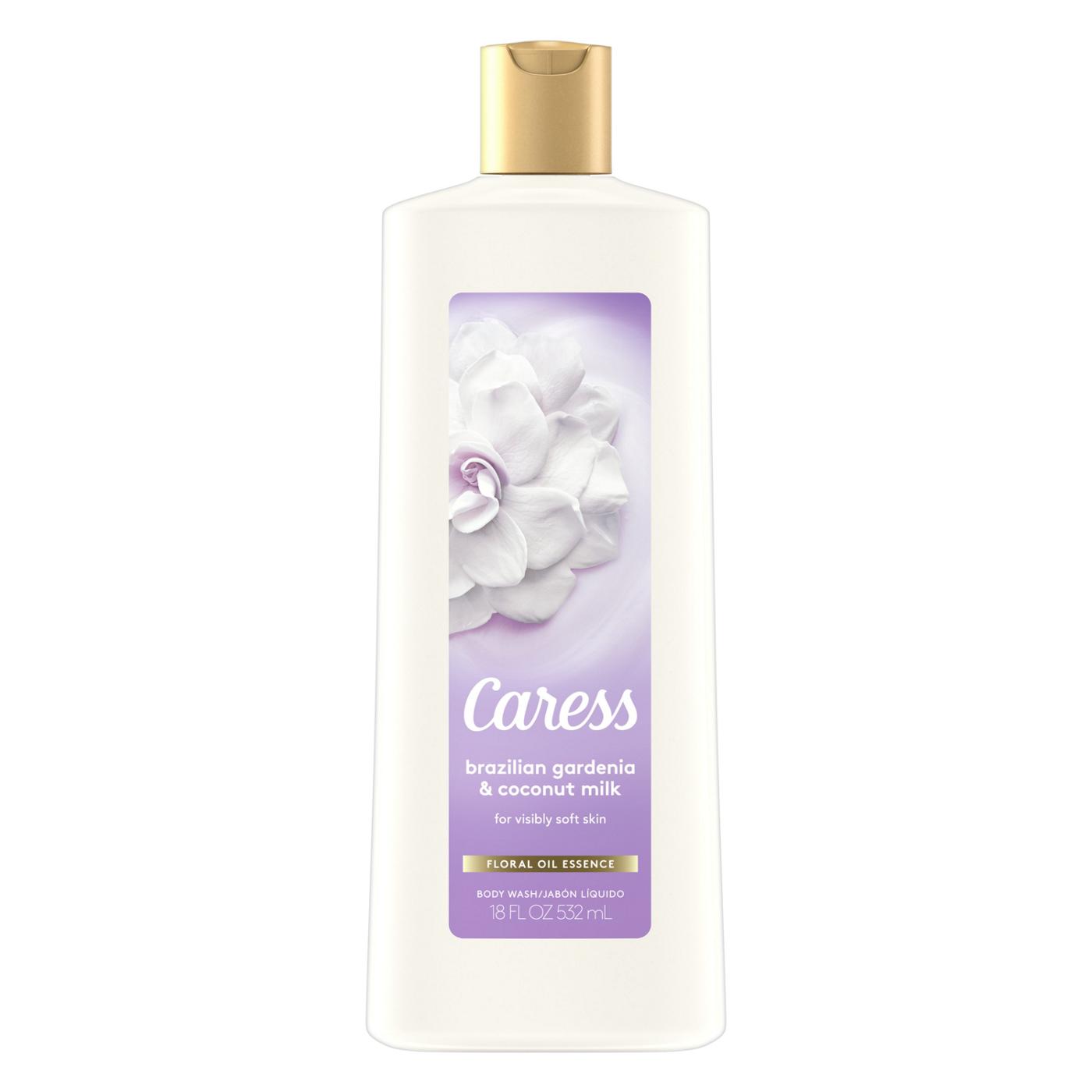 Caress Soft Skin Body Wash - Brazilian Gardenia & Coconut Milk - Shop ...