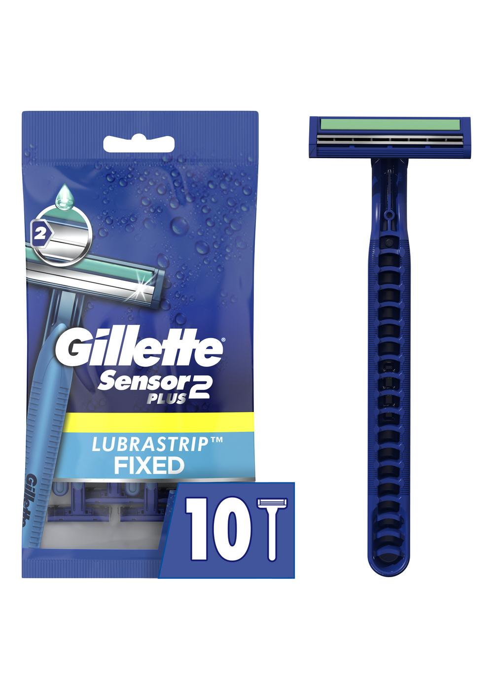 Gillette Sensor2 Plus Disposable Razors - Shop Razors & blades at H-E-B