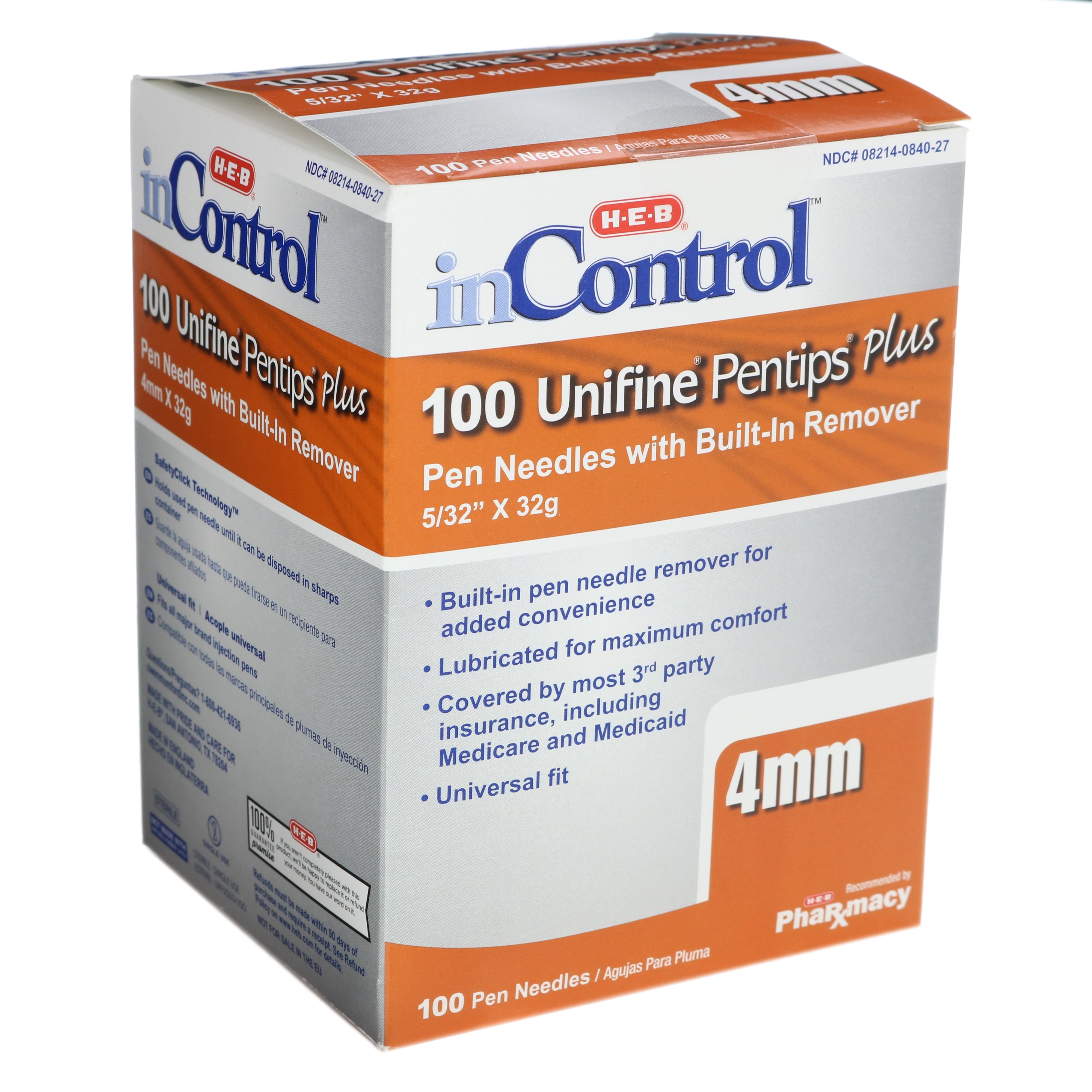 H-E-B InControl Pentips Plus Needles - Shop Needles at H-E-B