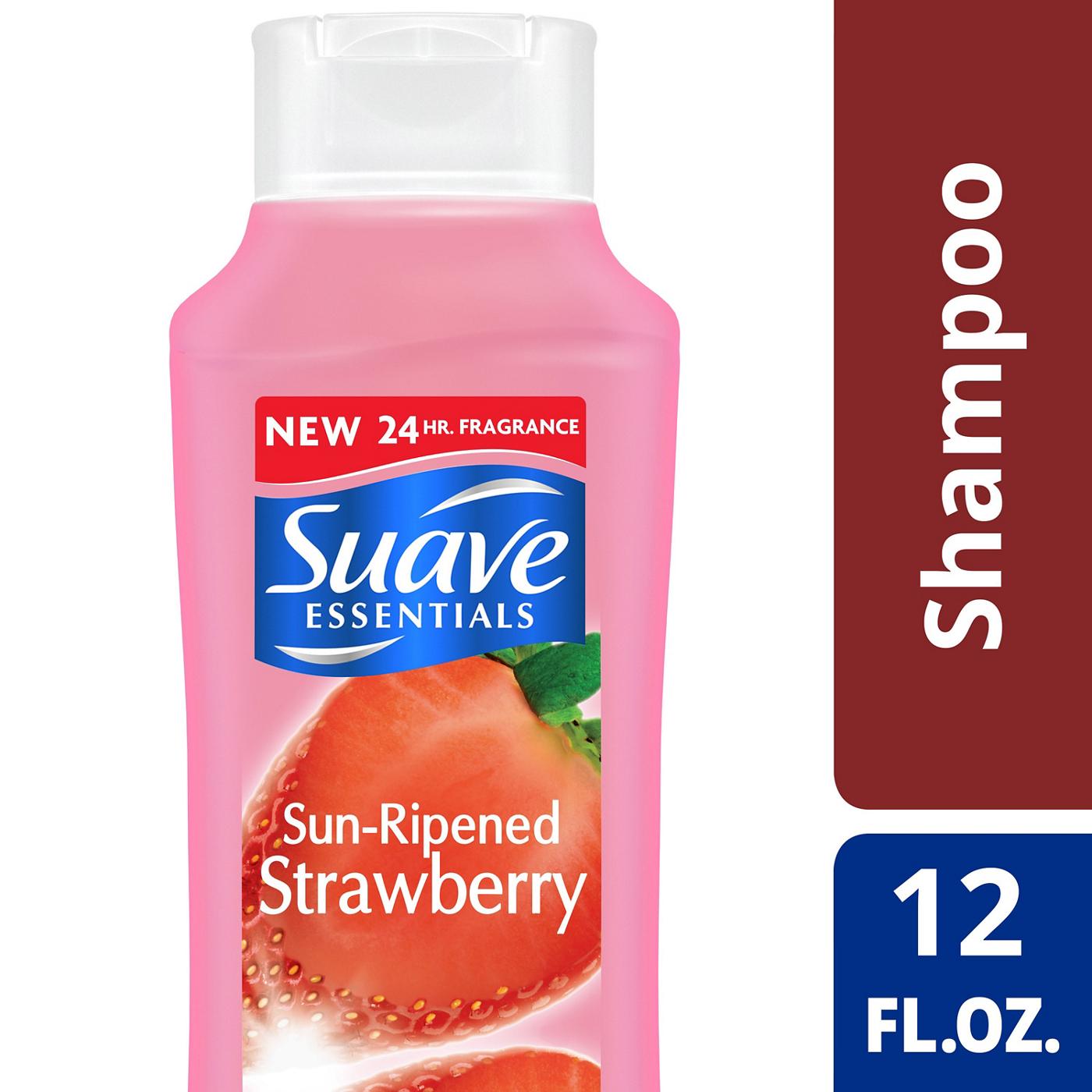 Suave Essentials Shampoo, Sun Ripened Strawberry - Shop Shampoo ...