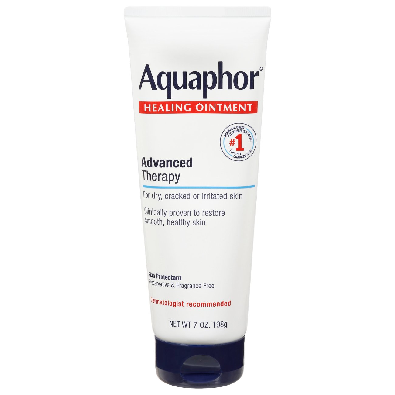 Aquaphor Advanced Therapy Healing Ointment Skin Protectant Tube - Shop ...