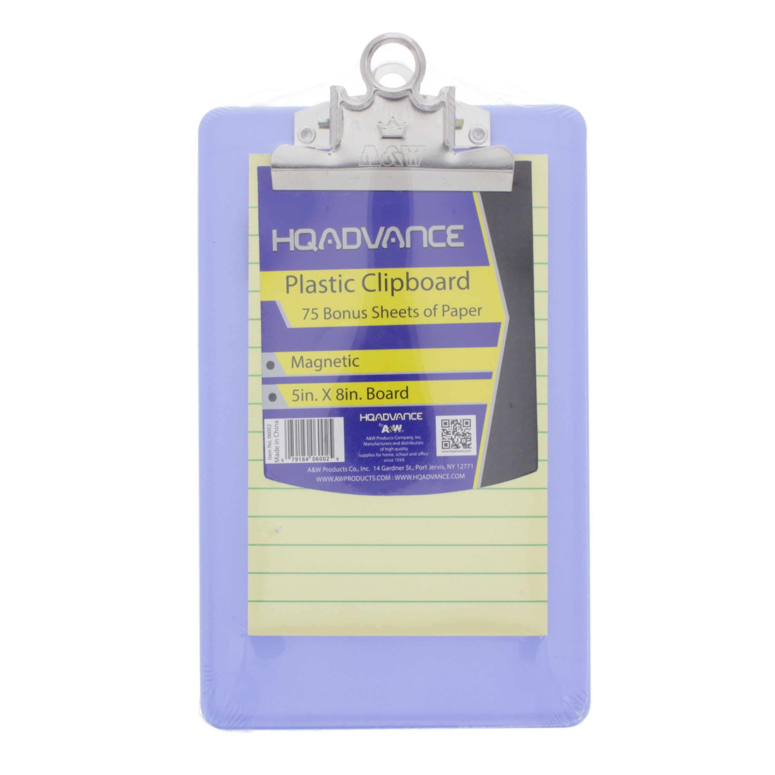 A & W Blue Plastic Clipboard with Pad - Shop Clipboards at H-E-B