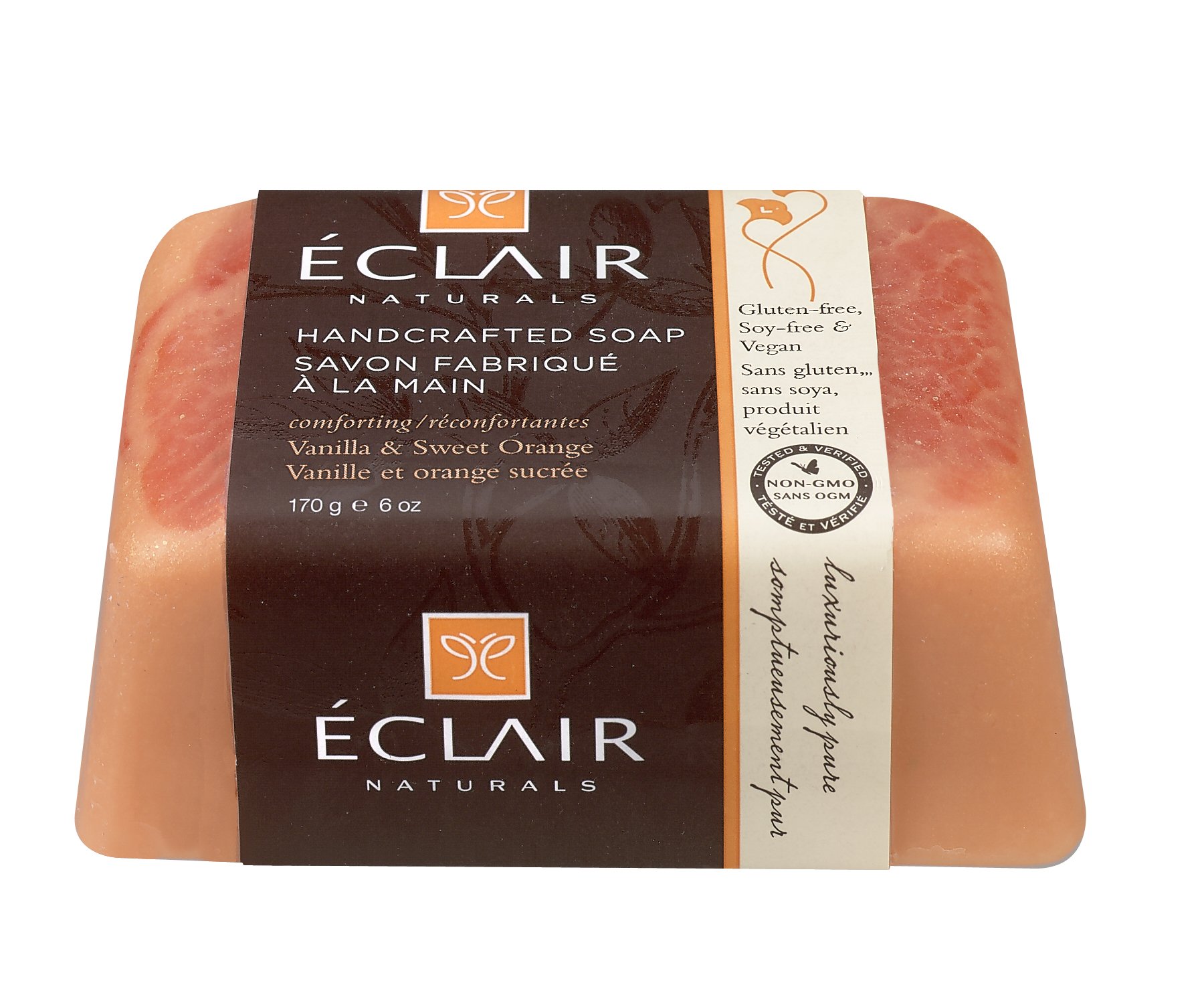 Eclair Naturals Bar Soap, Vanilla and Sweet Orange - Shop Hand & bar ...