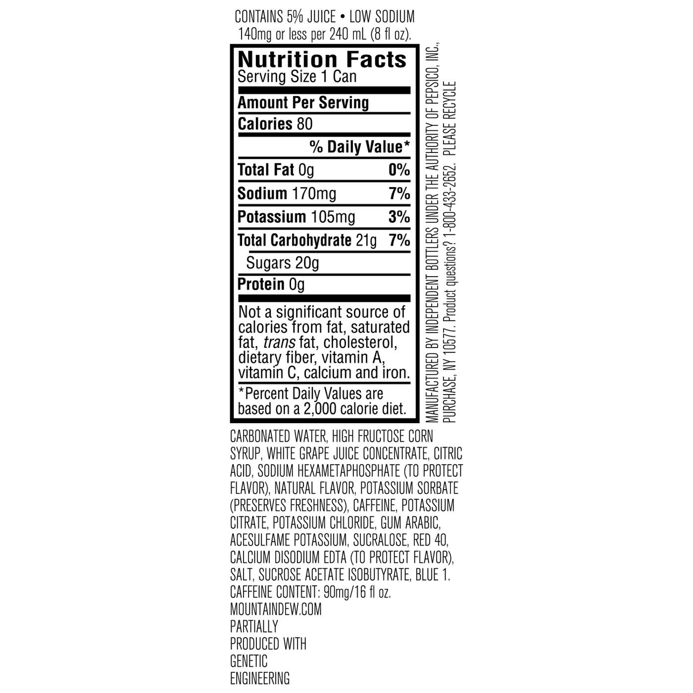 Mountain Dew KickStart Energizing Midnight Grape - Shop Soda at H-E-B