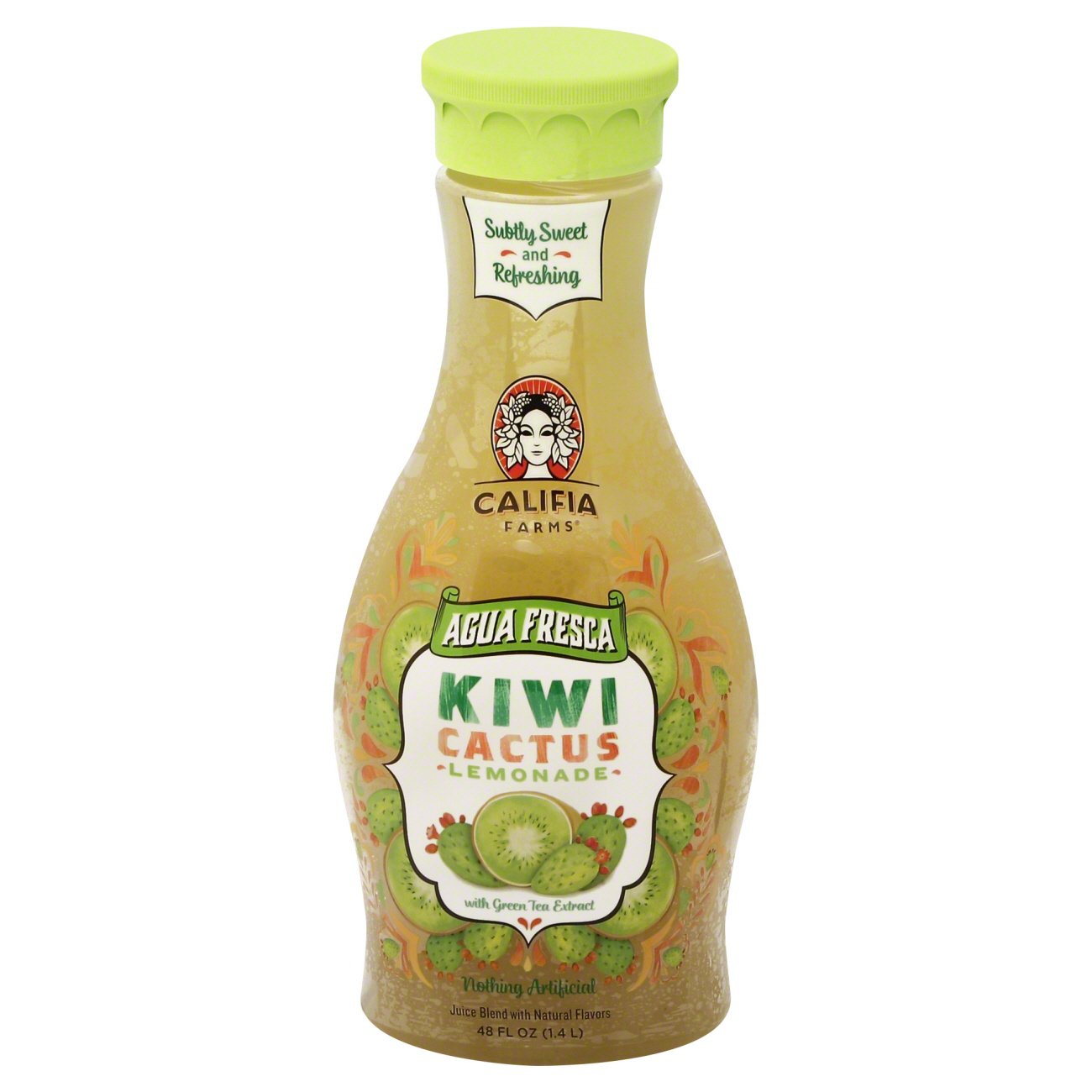 Califia Farms Agua Fresca Kiwi Cactus Lemonade - Shop Juice at H-E-B