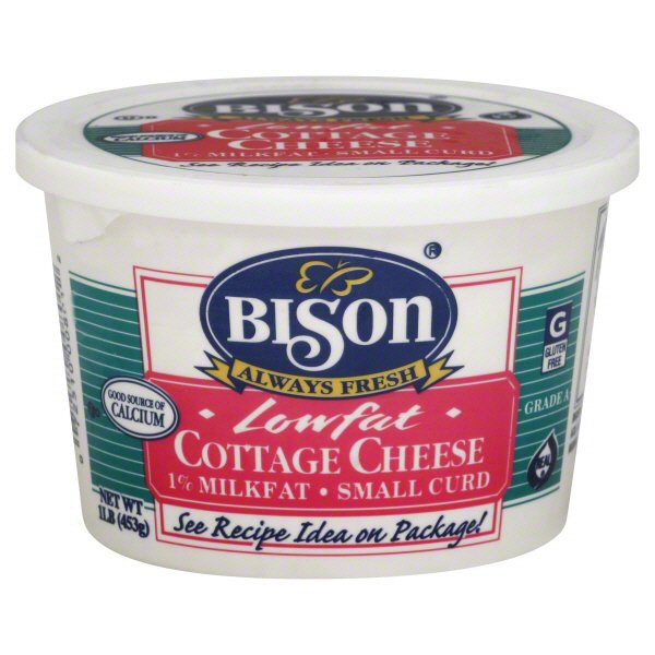 Bison Lowfat Cottage Cheese - Shop Cottage Cheese at H-E-B
