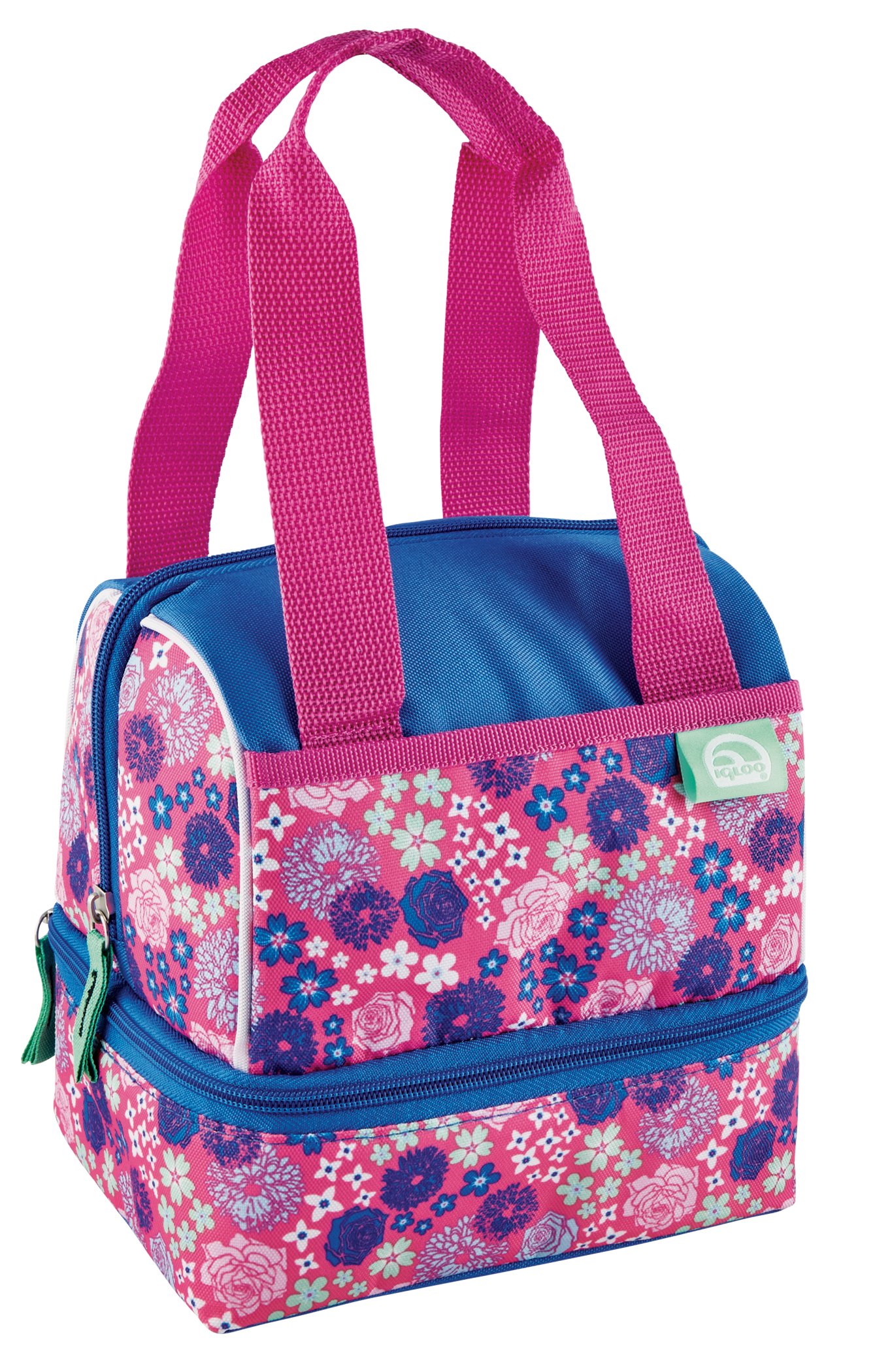 Igloo Dual Compartment Floral, Pink/Blue - Shop Lunch boxes at H-E-B