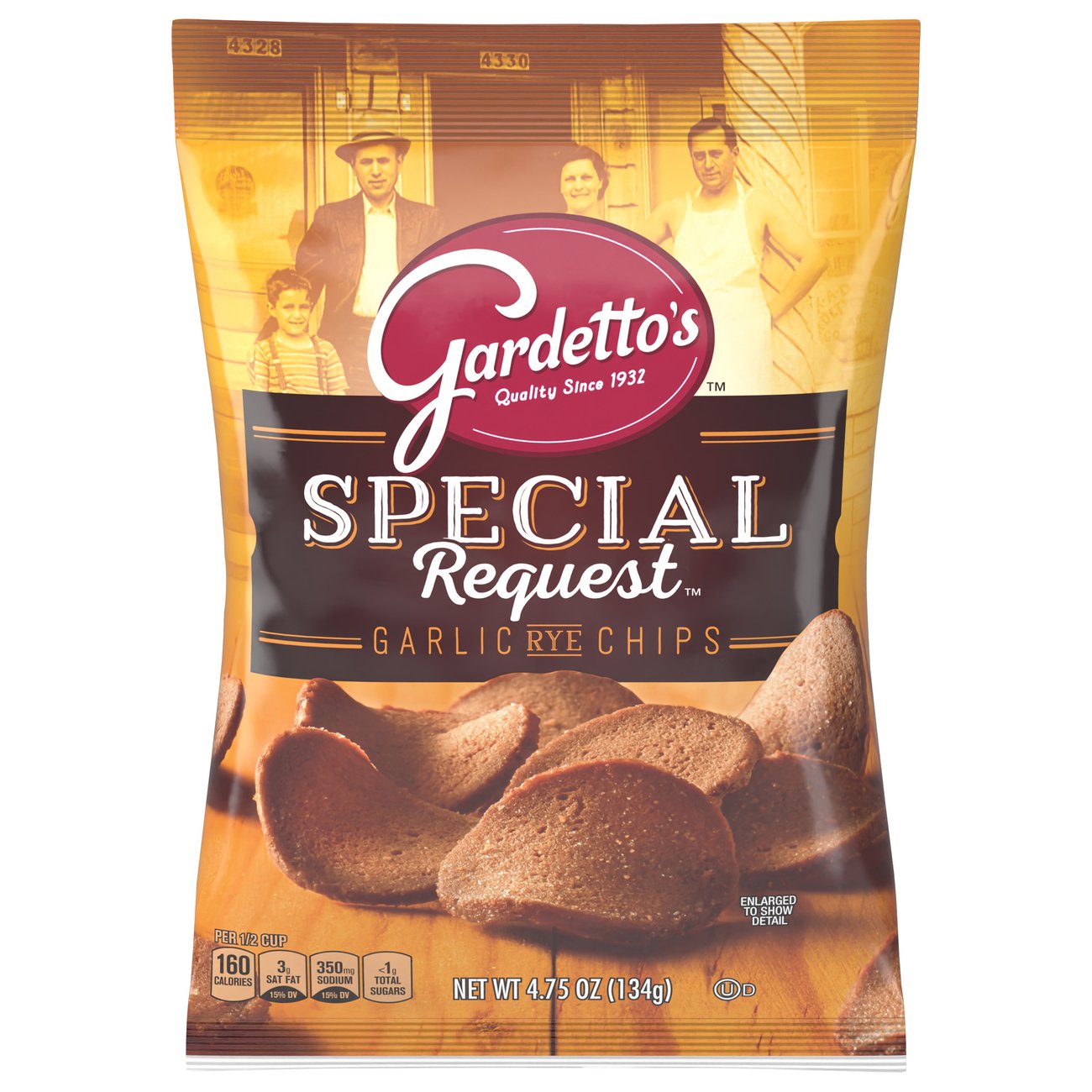 Gardetto's Special Request Roasted Garlic Rye Chips - Shop Chips at H-E-B