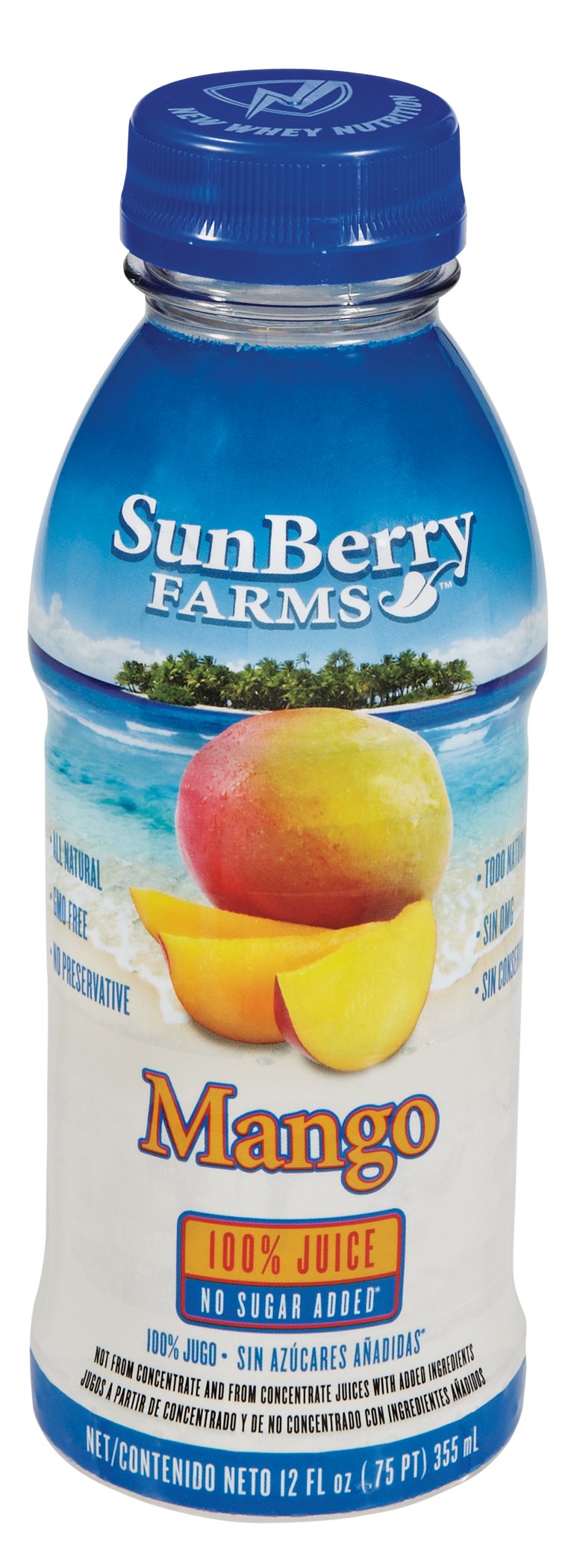 SunBerry Farms 100% Juice, Mango - Shop Juice at H-E-B