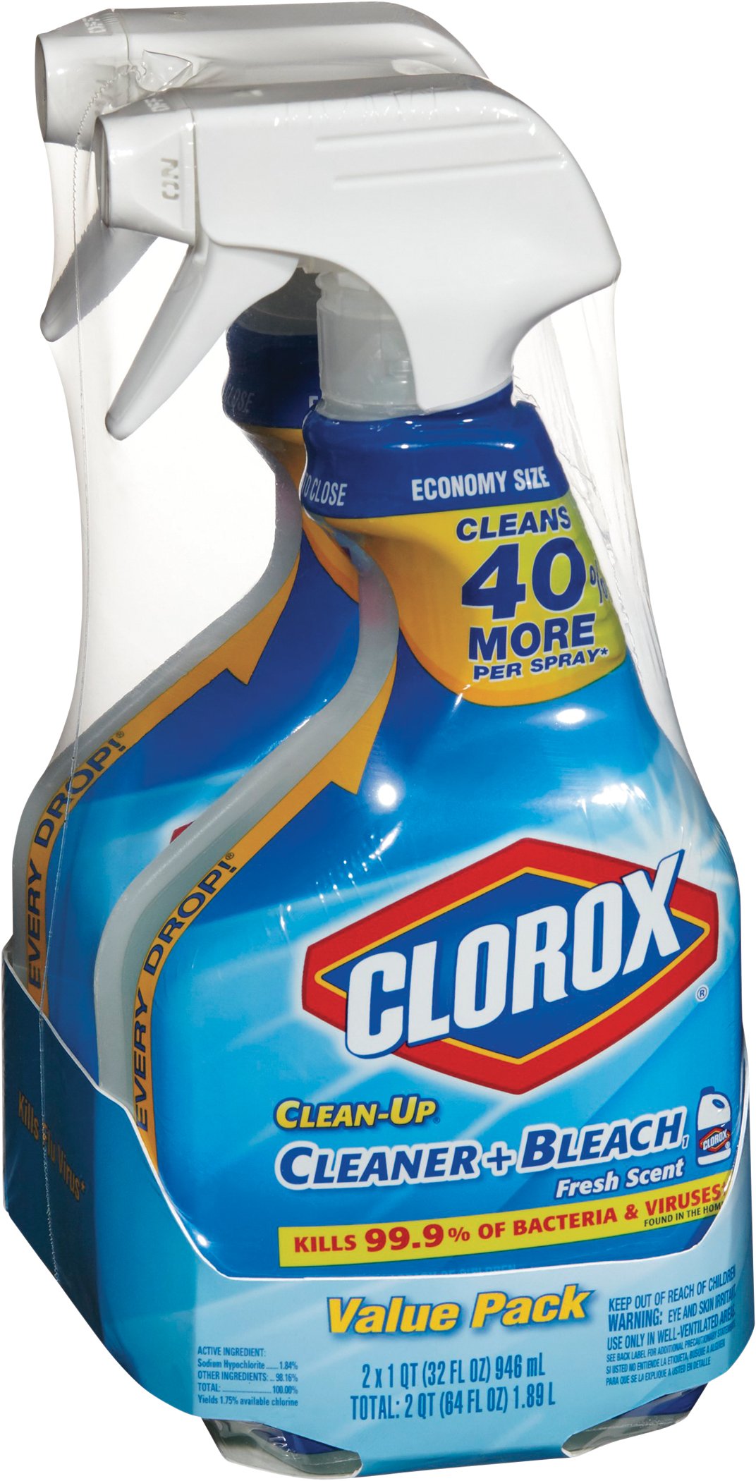 Clorox Clean-Up Cleaner With Bleach, Fresh Scent - Shop All purpose ...