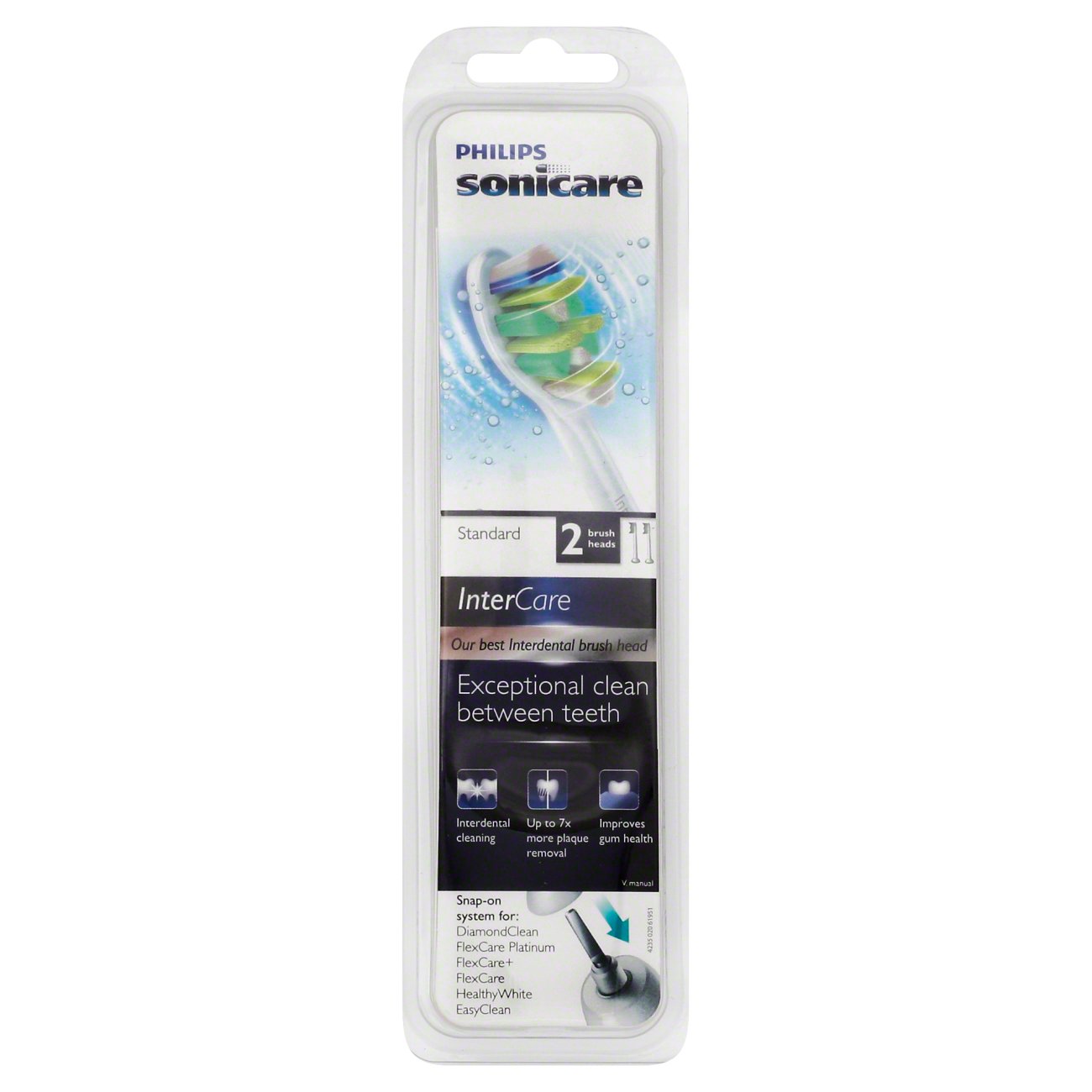 Philips Sonicare InterCare Standard Toothbrush Heads - Shop ...