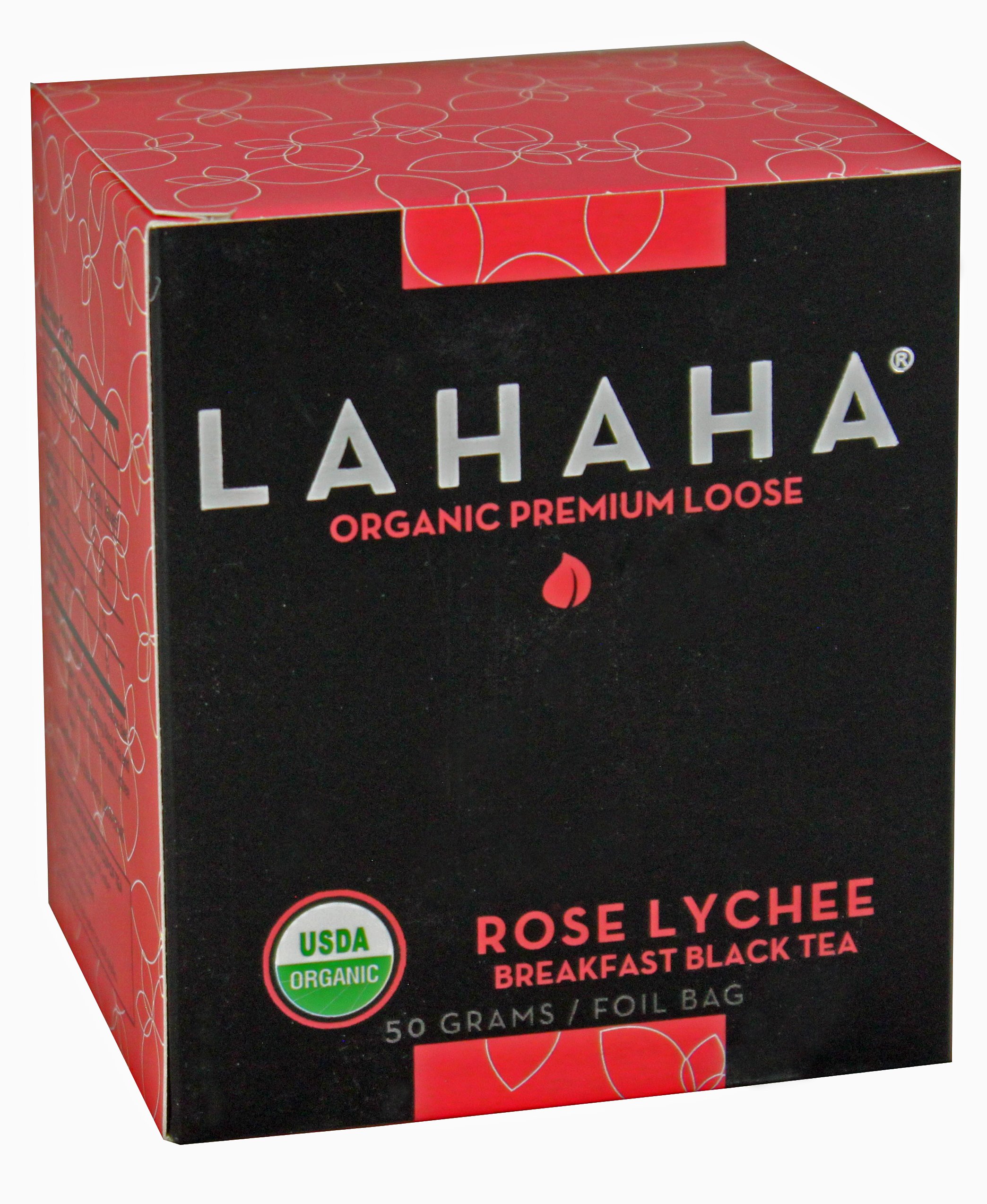 Lahaha Rose Lychee Breakfast Black Tea, 50 gm | Central Market - Really ...