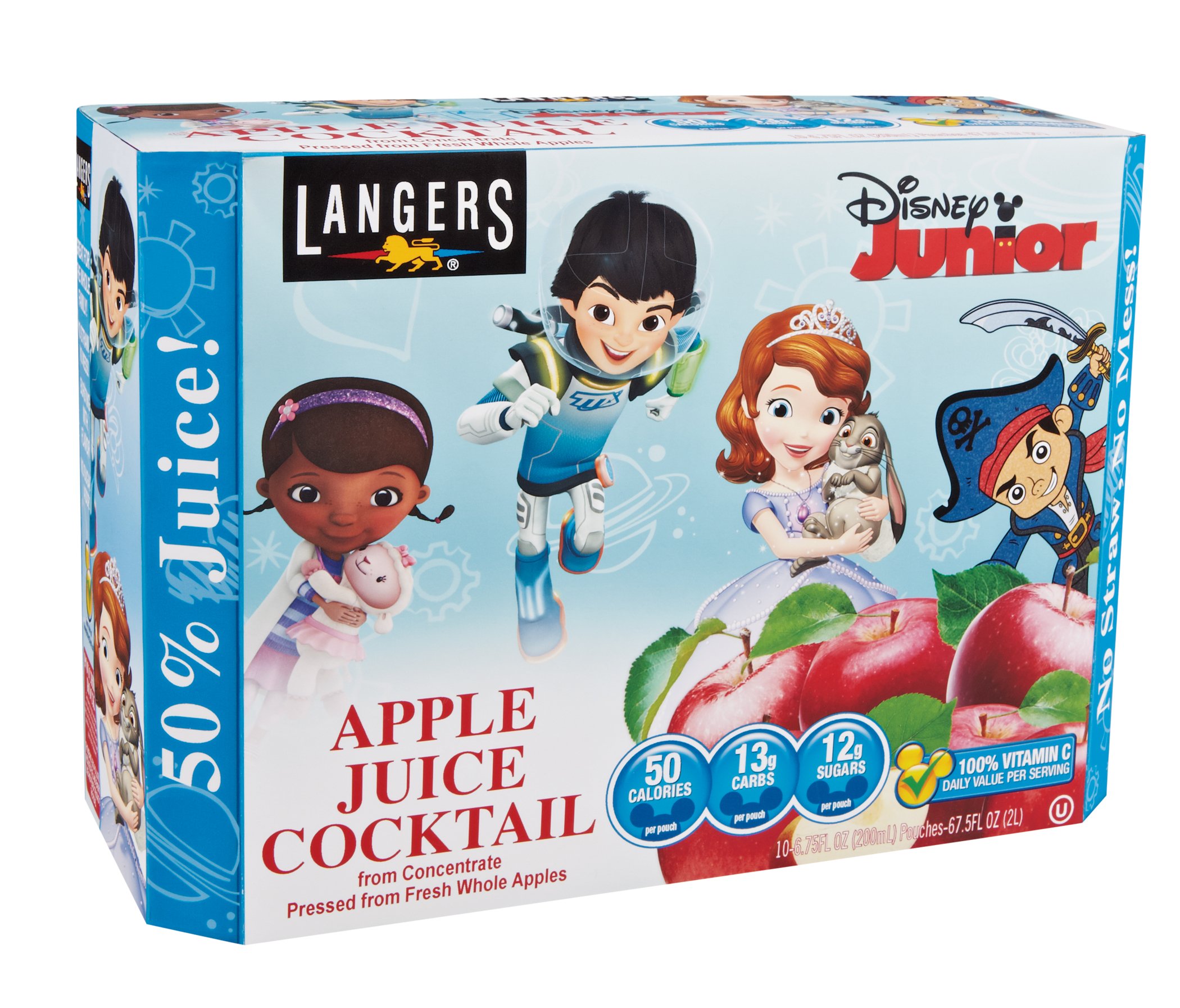 Langers Disney Junior Apple Juice Cocktail - Shop Juice at H-E-B