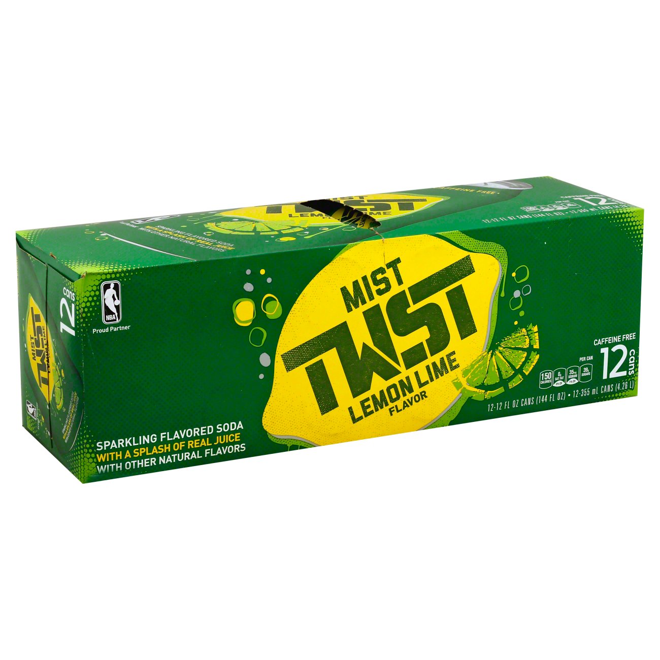 Mist TWST Lemon Lime Soda 12 oz Cans - Shop Soda at H-E-B