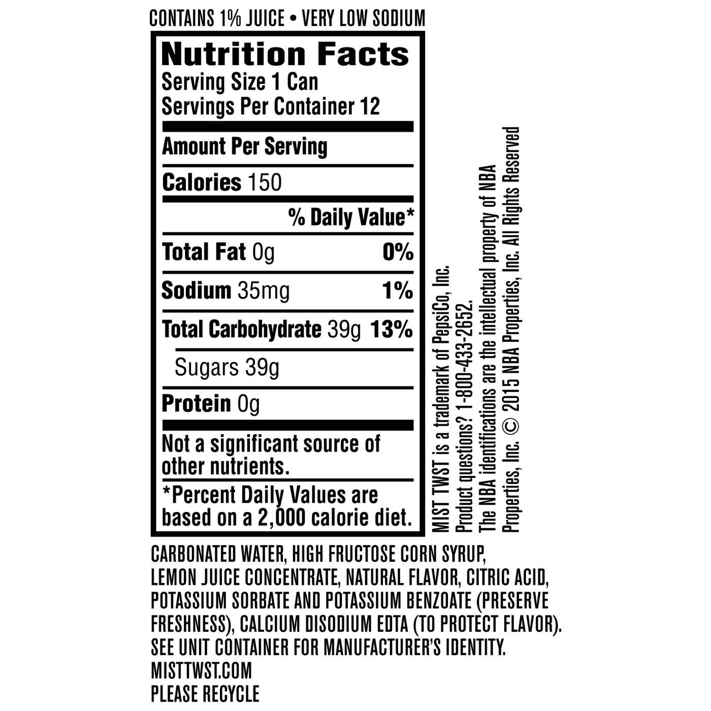 Mist TWST Lemon Lime Soda 12 oz Cans - Shop Soda at H-E-B