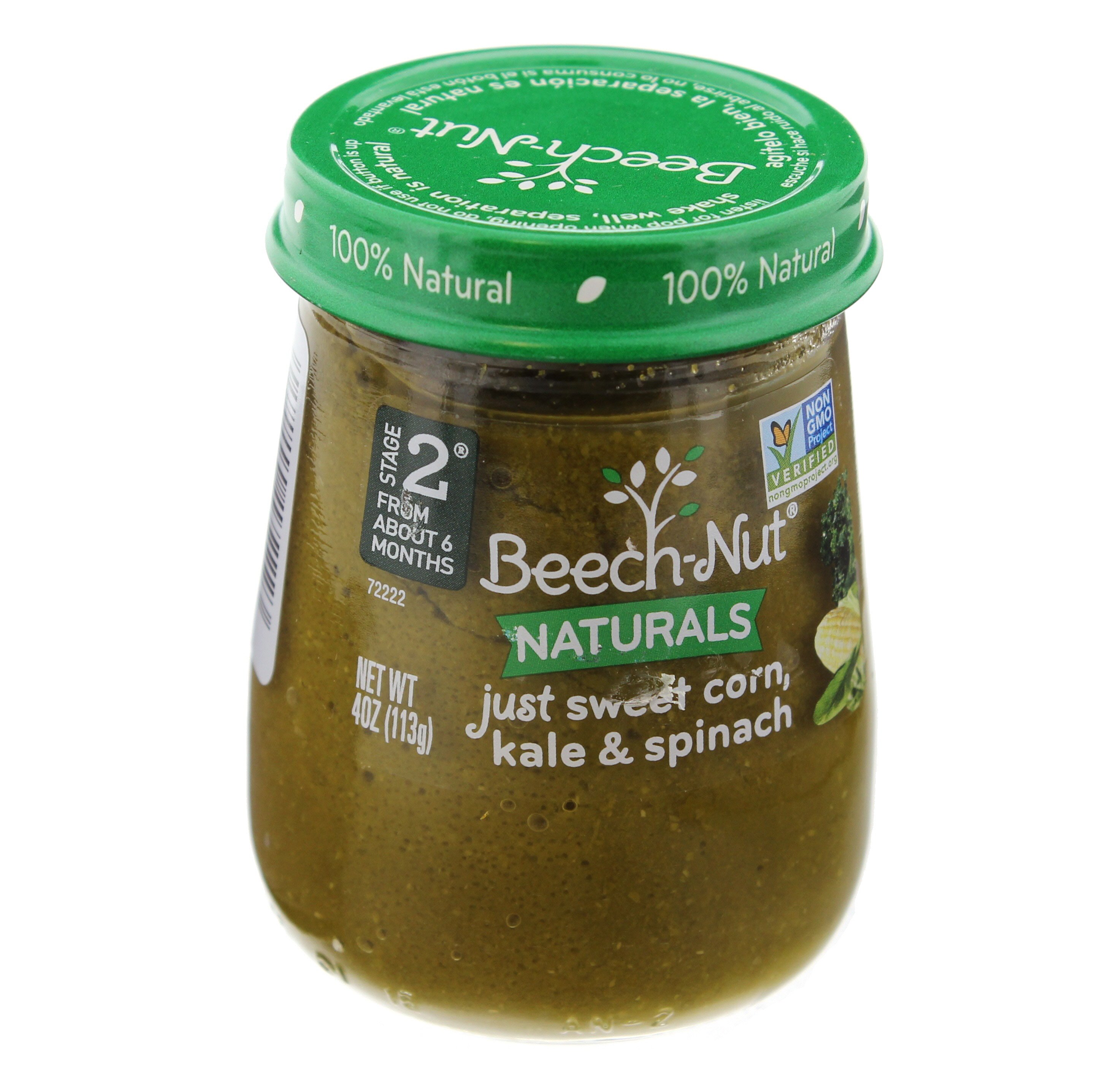 Beech-Nut Naturals, Stage 2, Just Sweet Corn, Kale & Spinach - Shop ...