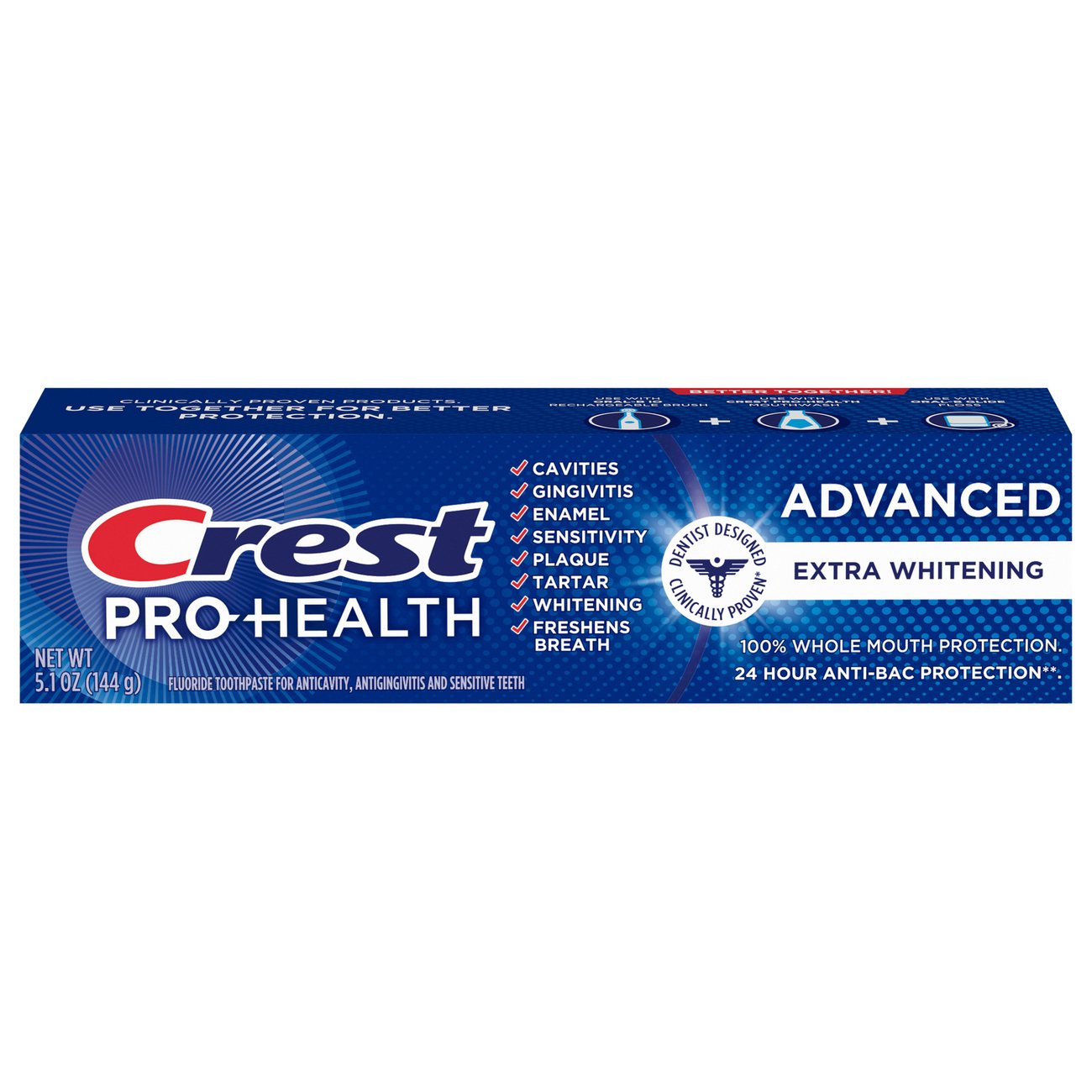 Crest Pro-Health Advanced Whitening Power Toothpaste - Shop Toothpaste ...