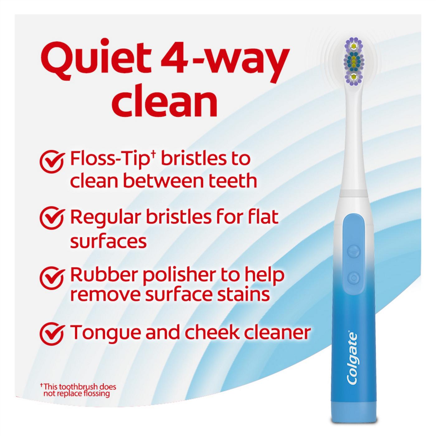 Colgate 360 Total Advanced Floss Tip Soft Powerbrush - Shop ...