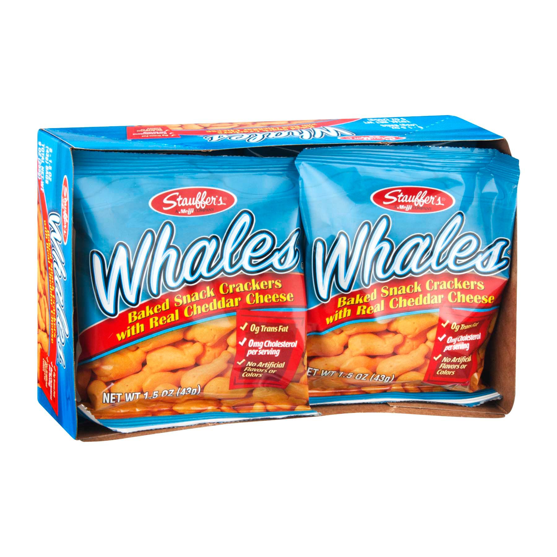 Stauffer's Cheddar Whale Crackers Caddy - Shop Snacks & Candy at H-E-B