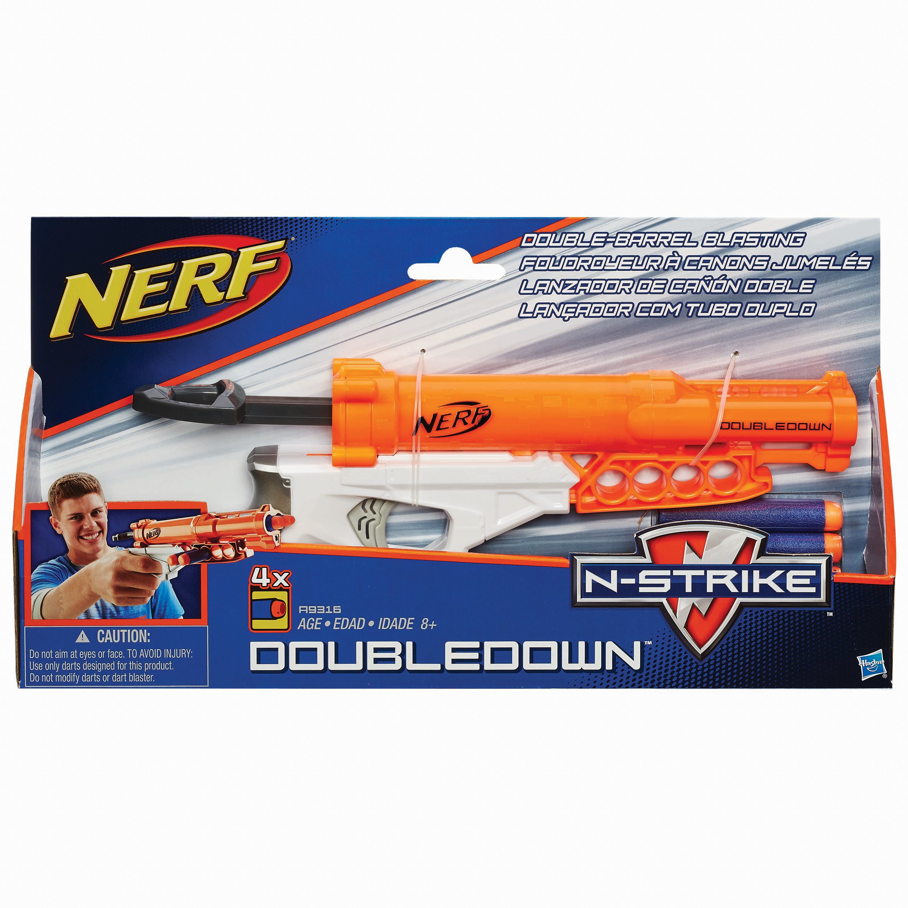 Nerf N - Strike Double Down - Shop Blasters at H-E-B