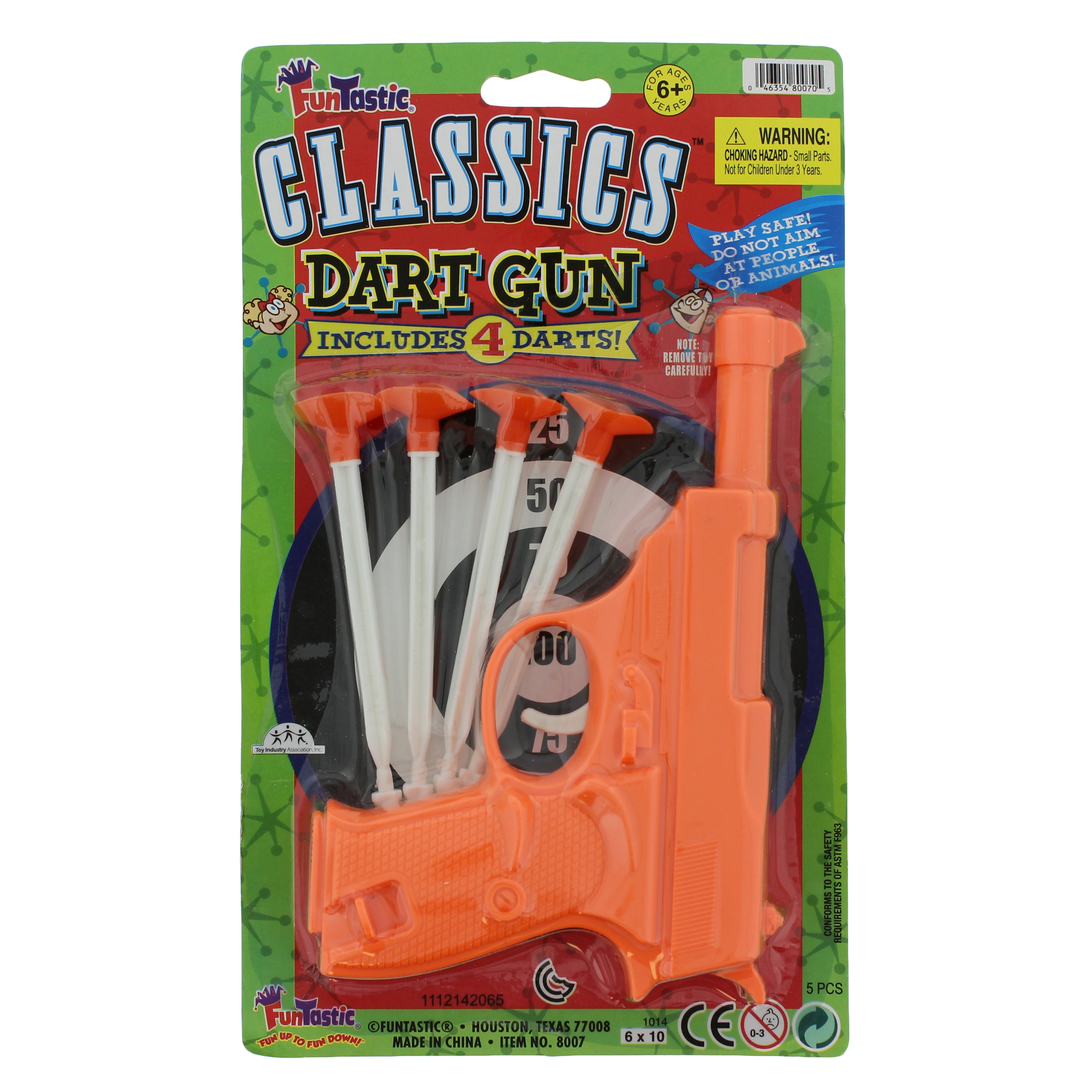 Funtastic Classic Dart Gun, Assorted Colors - Shop Blasters at H-E-B