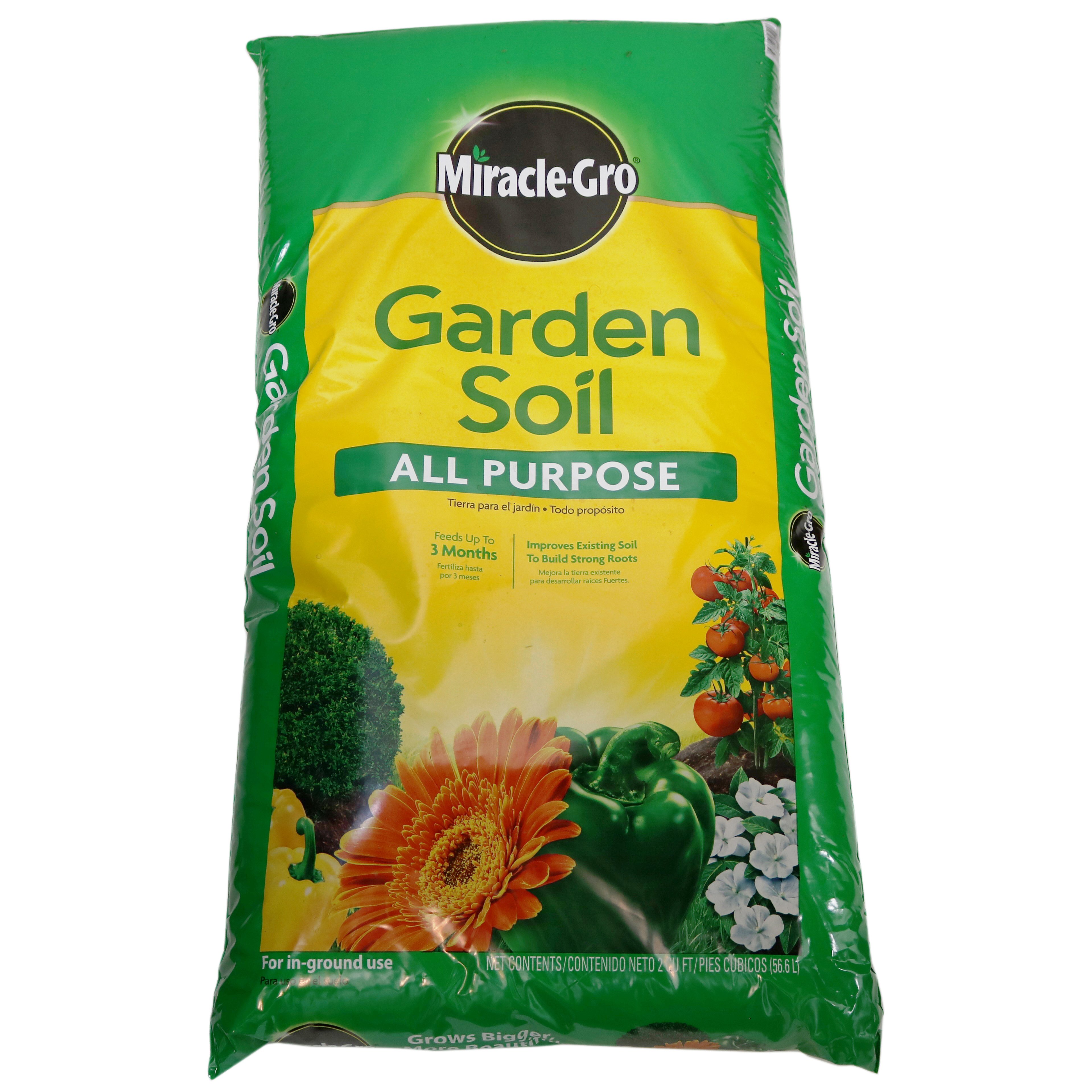 Miracle-Gro All Purpose Garden Soil - Shop Soil & mulch at H-E-B