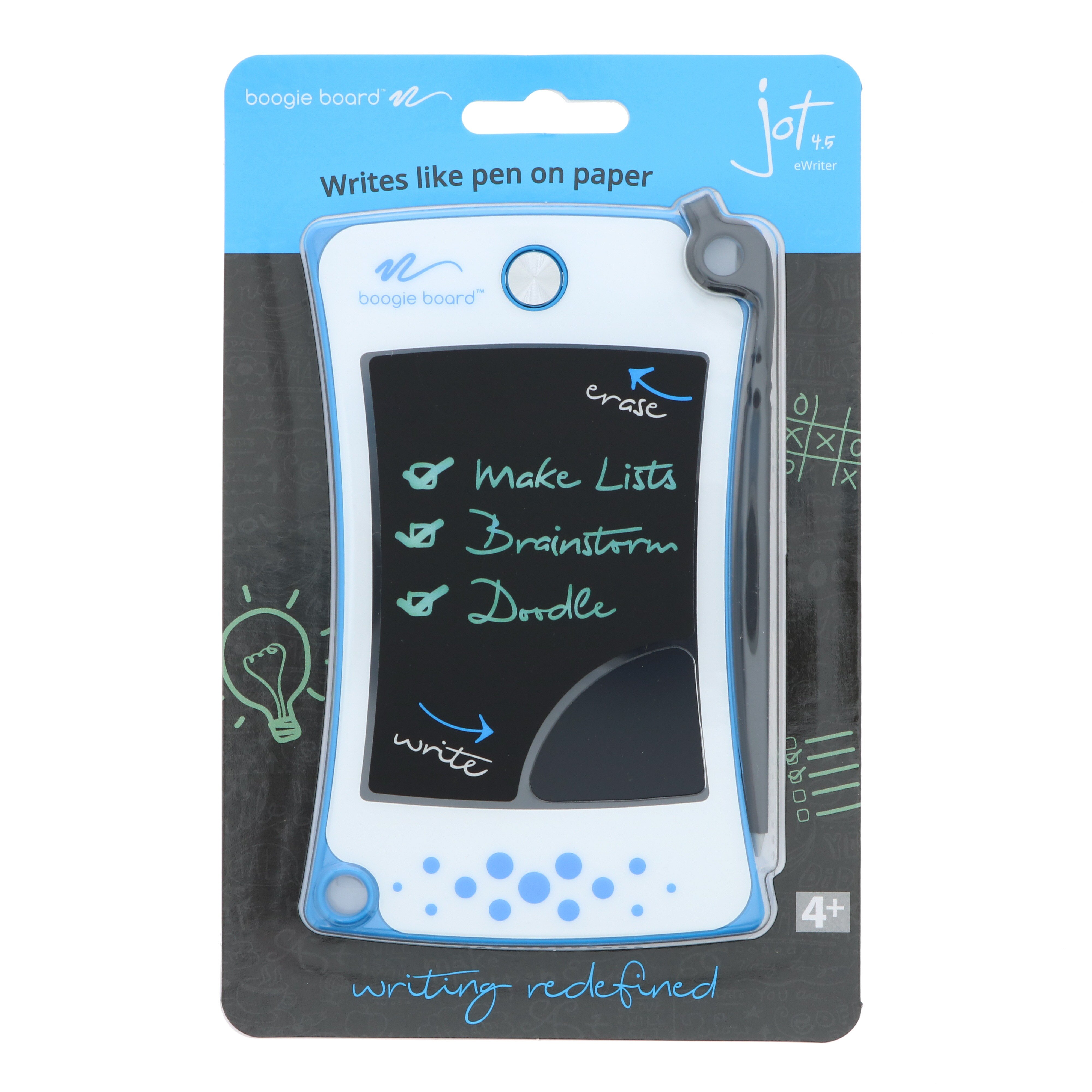 Boogie Board Jot eWriter with Liquid Crystal Display, Blue - Shop ...