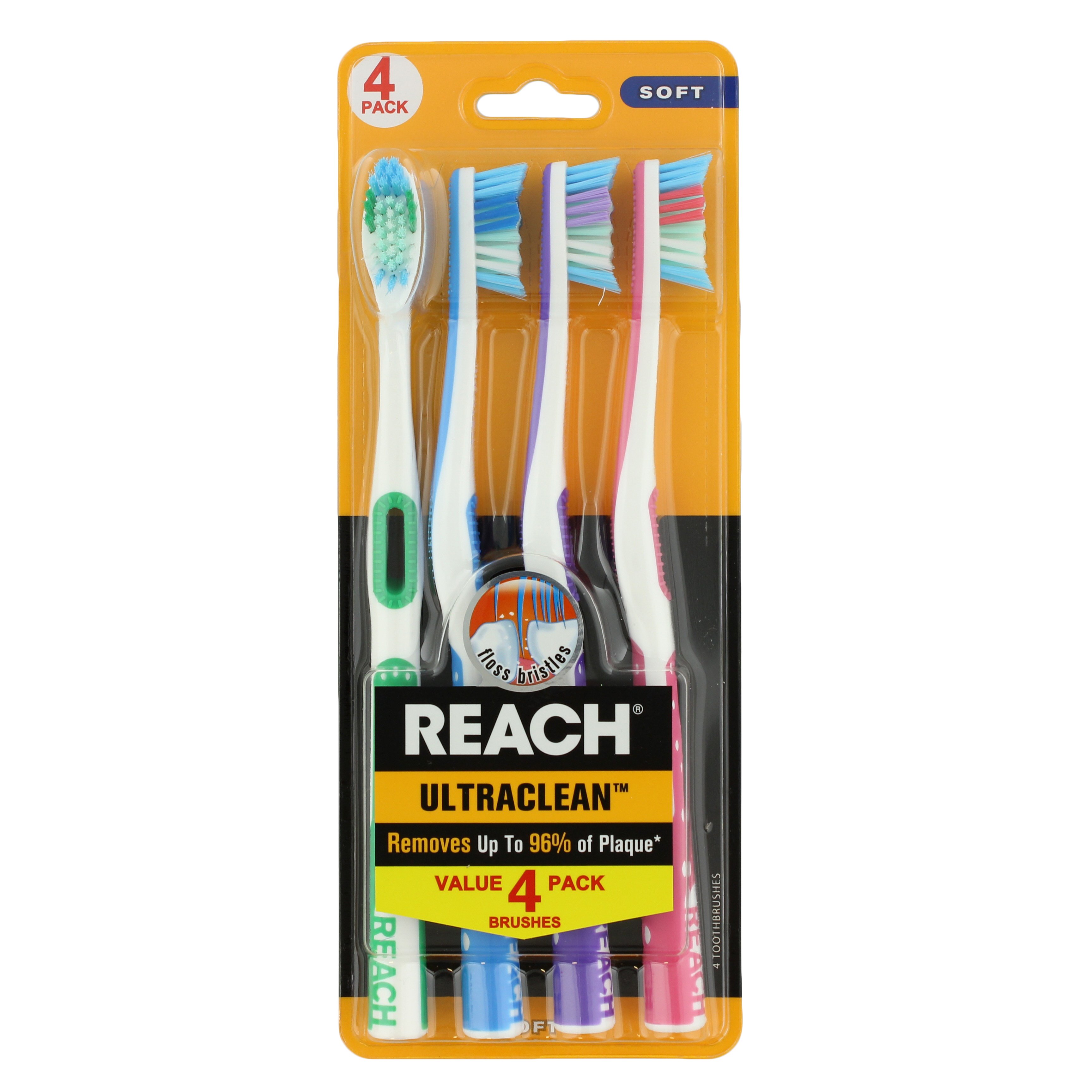 Reach Ultraclean Value Pack Soft - Shop Toothbrushes at H-E-B