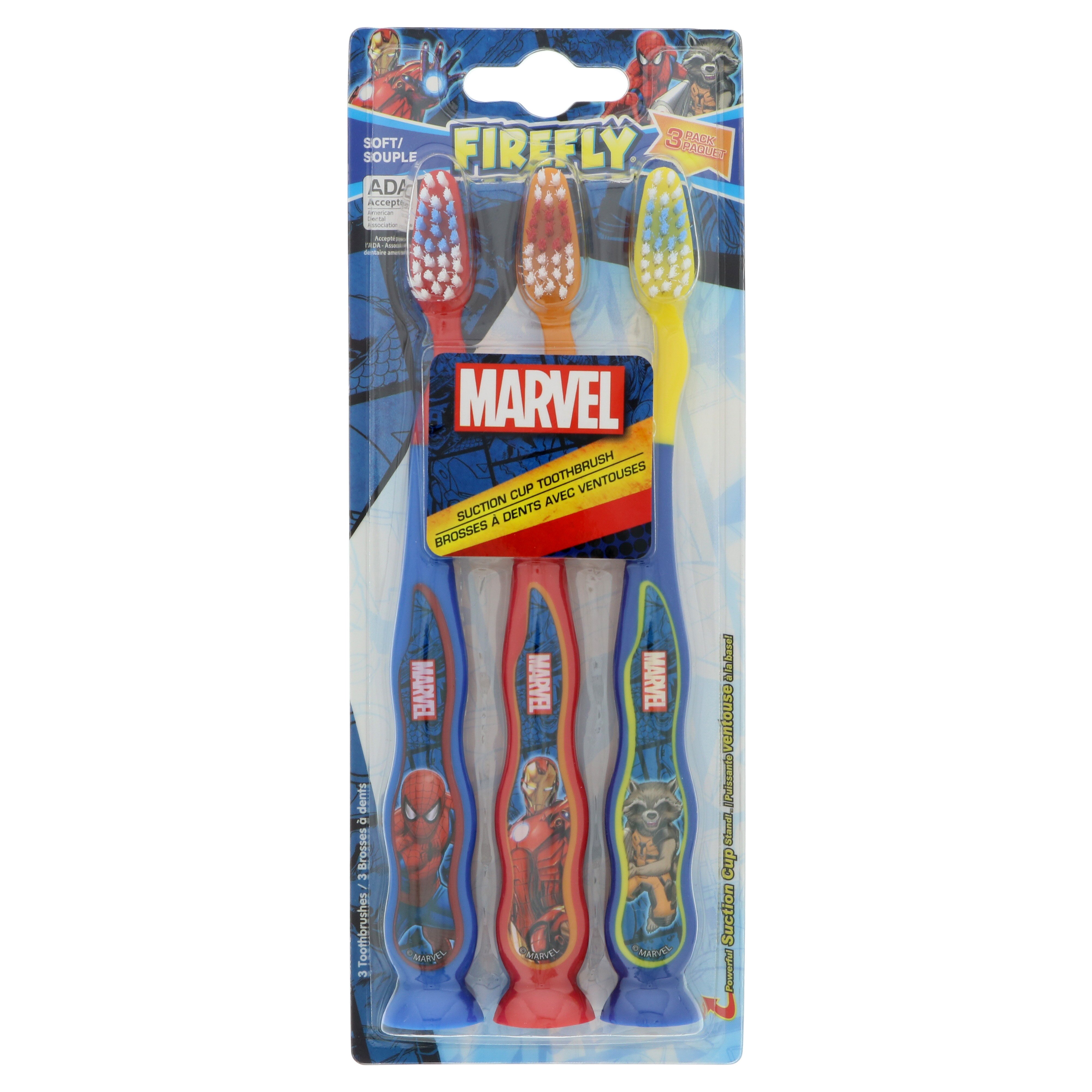 SmileGuard Firefly Marvel Suction Cup Toothbrush Soft - Shop ...