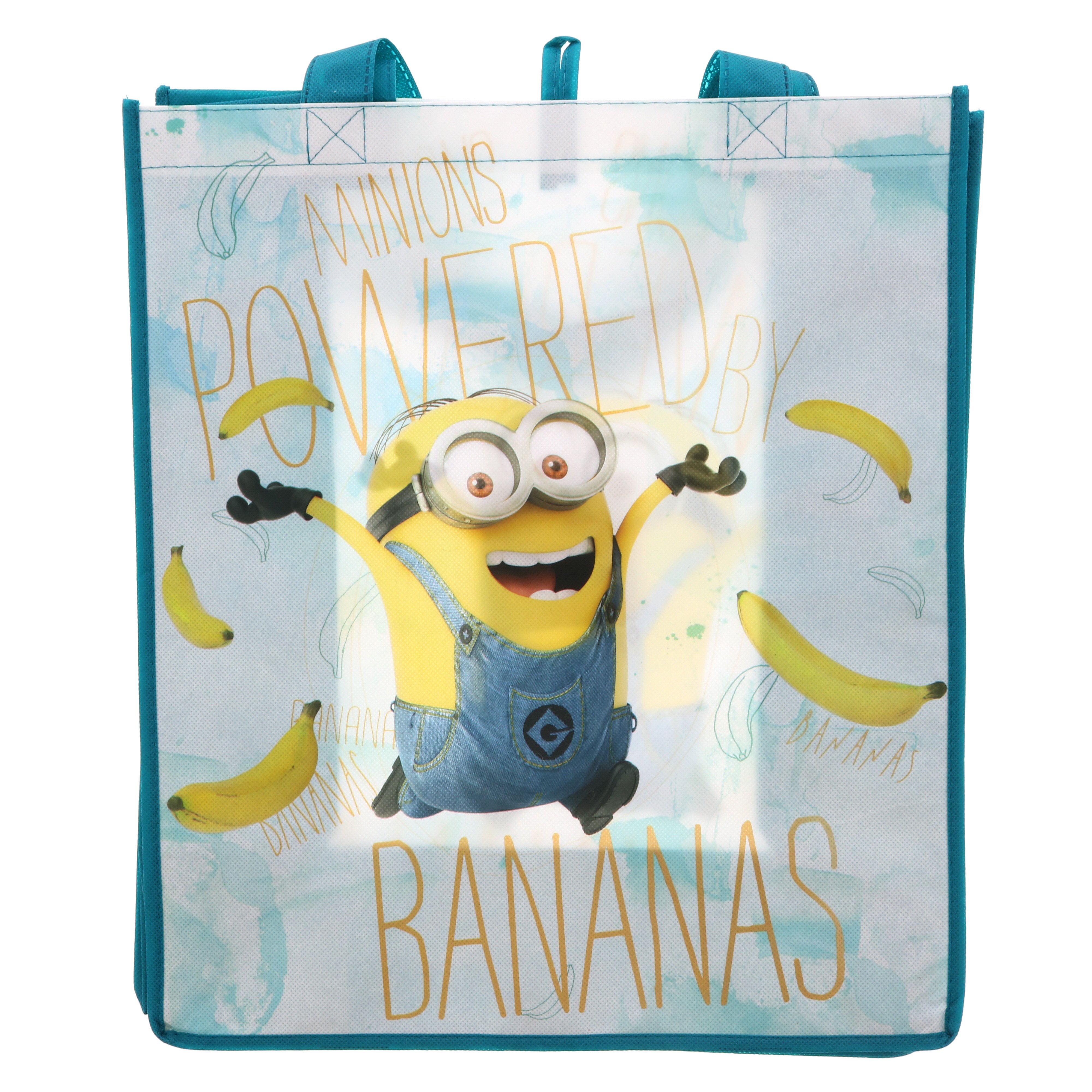 Universal Minions Powered By Bananas Tote Bag, Large - Shop Reusable ...
