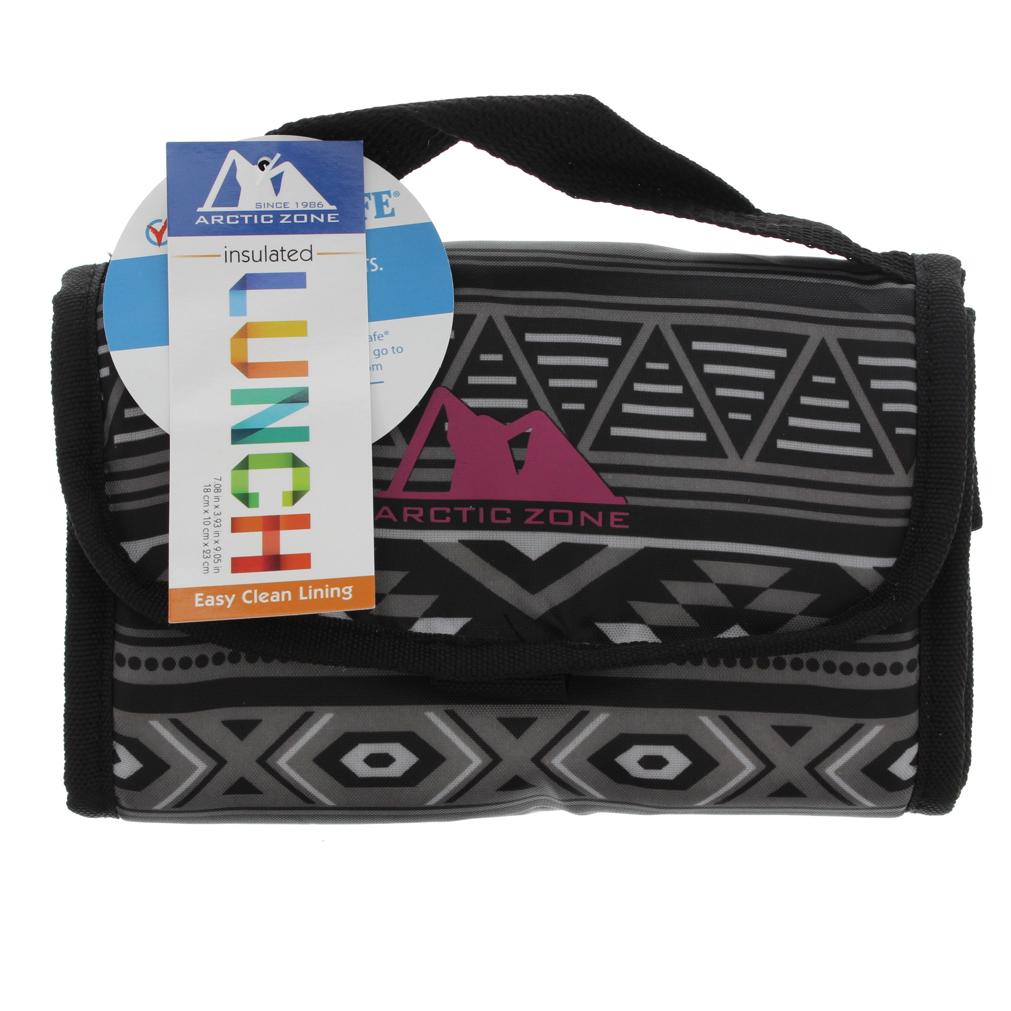 California Innovations Tribal Black & White Lunch Tote - Shop Lunch ...