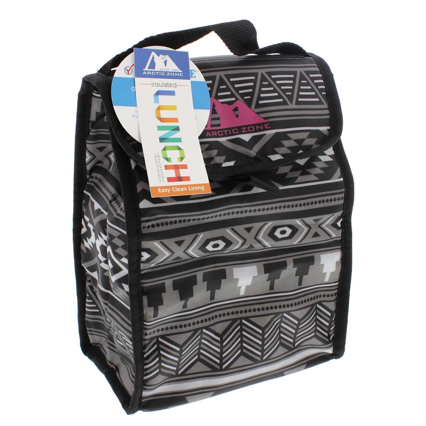 California Innovations Tribal Black & White Lunch Tote - Shop Lunch ...