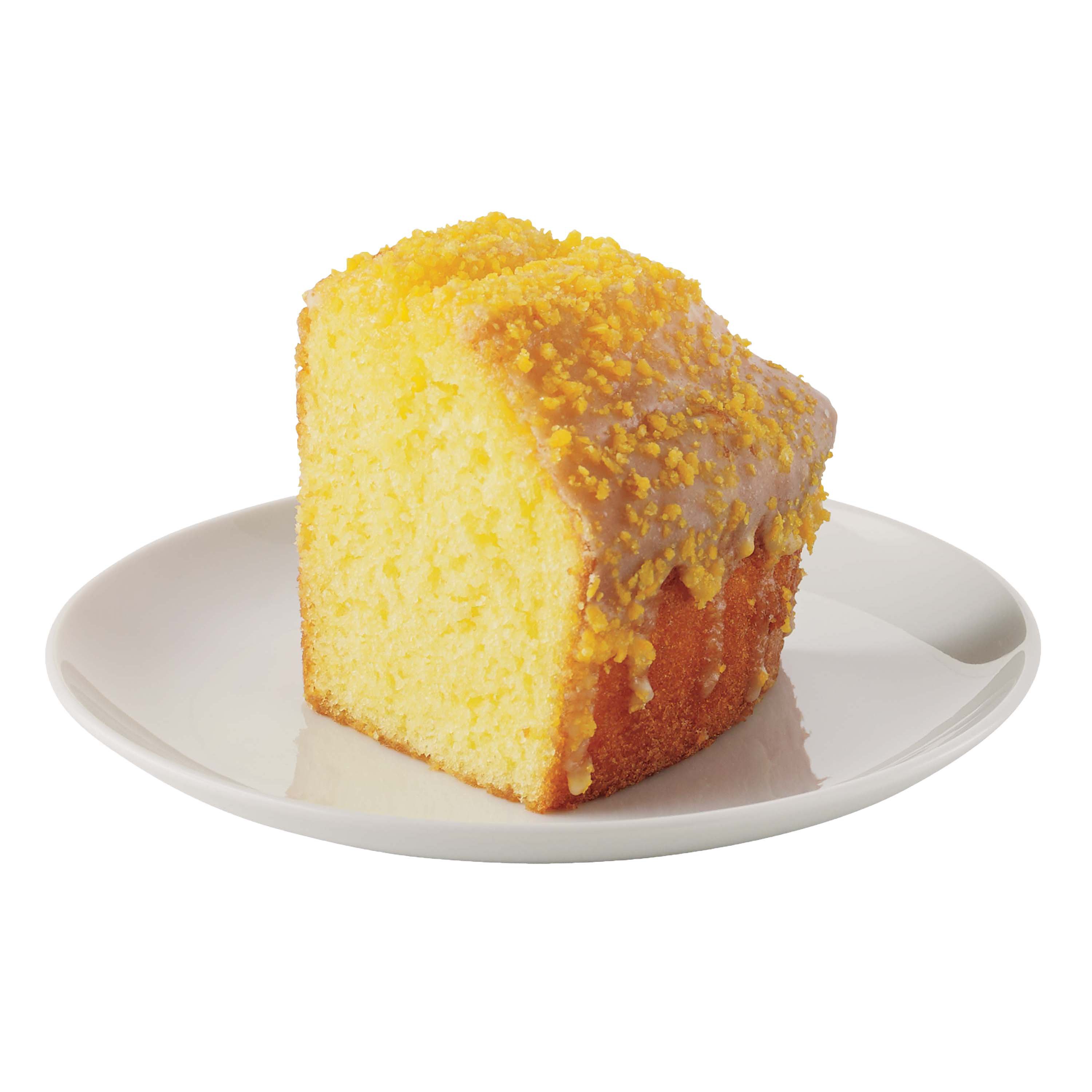 H-E-B Bakery Lemon Crunch Creme Cake Slice - Shop Standard cakes at H-E-B