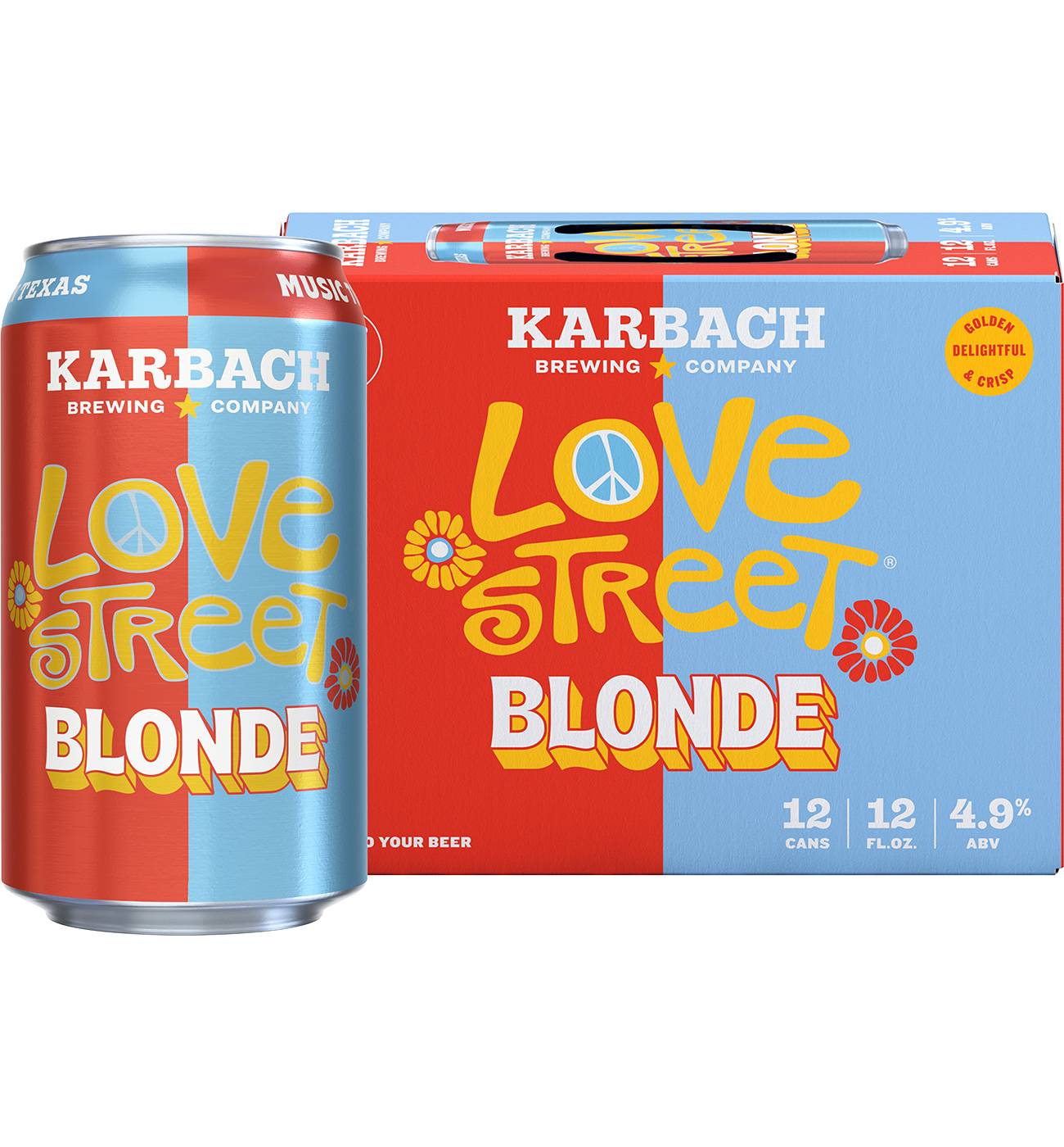 Karbach Love Street Kolsch Style Blonde Beer 12 oz Cans - Shop Beer at ...