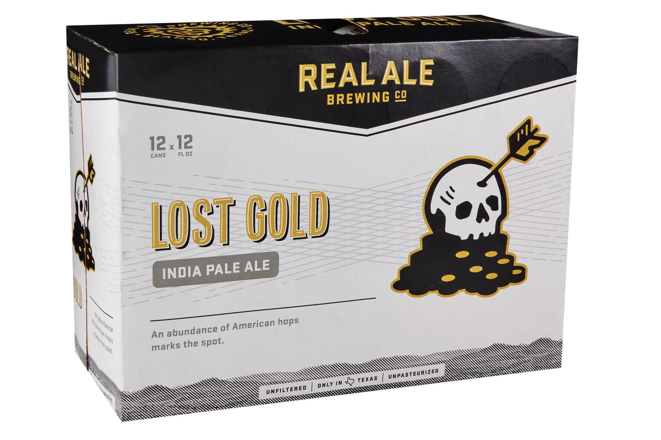 Real Ale Lost Gold IPA Beer 12 oz Cans - Shop Beer at H-E-B
