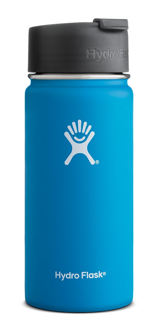 Hydro Flask Wide Mouth Pacific Blue, with Flip Lid - Shop Travel & To ...