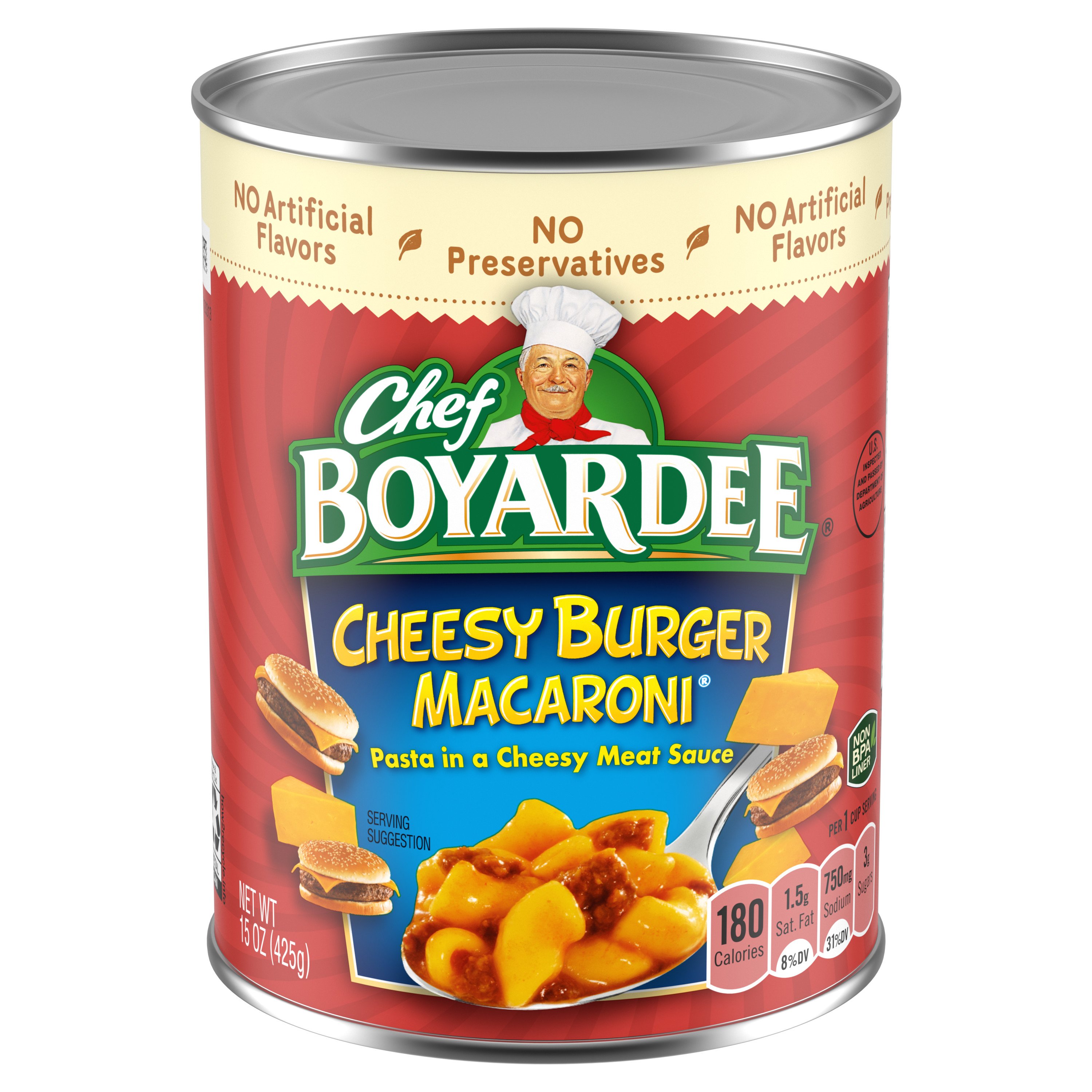 Chef Boyardee Cheesy Burger Macaroni - Shop Pantry meals at H-E-B