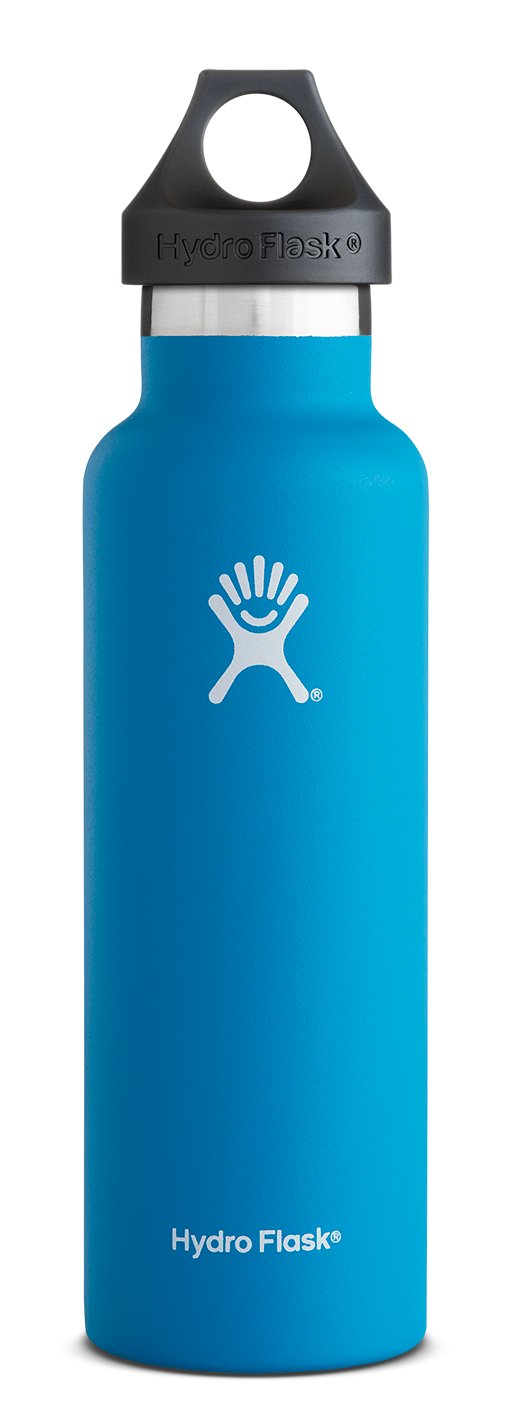 Hydro Flask 21oz Standard Mouth Pacific Blue - Shop Travel & to-go at H-E-B