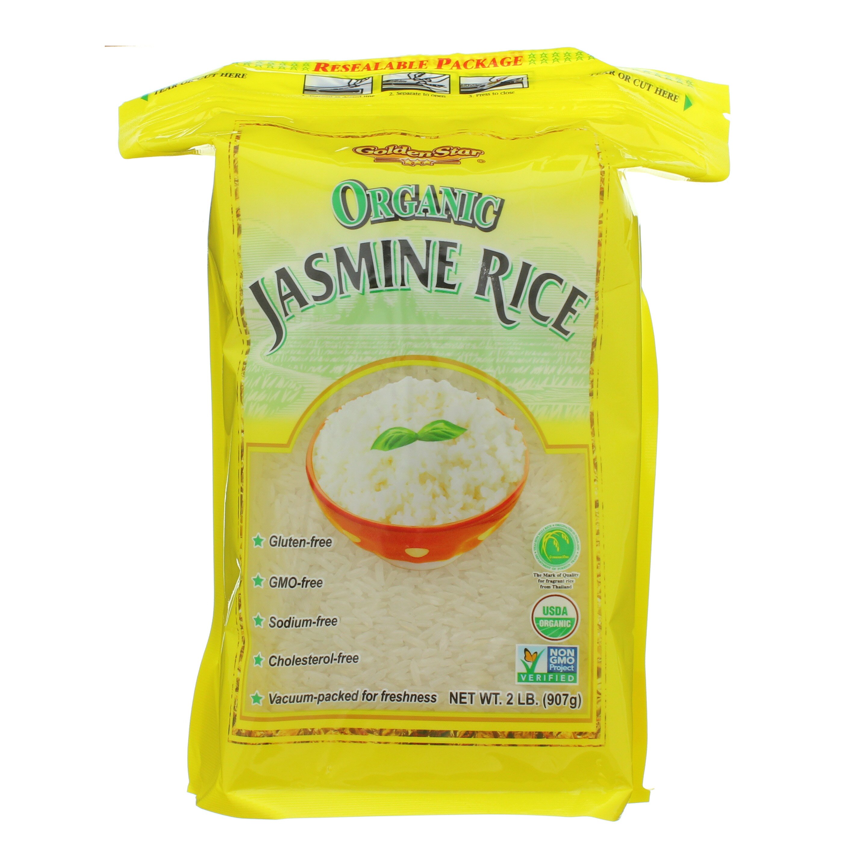 Golden Star Organic Jasmine Rice - Shop Rice & grains at H-E-B
