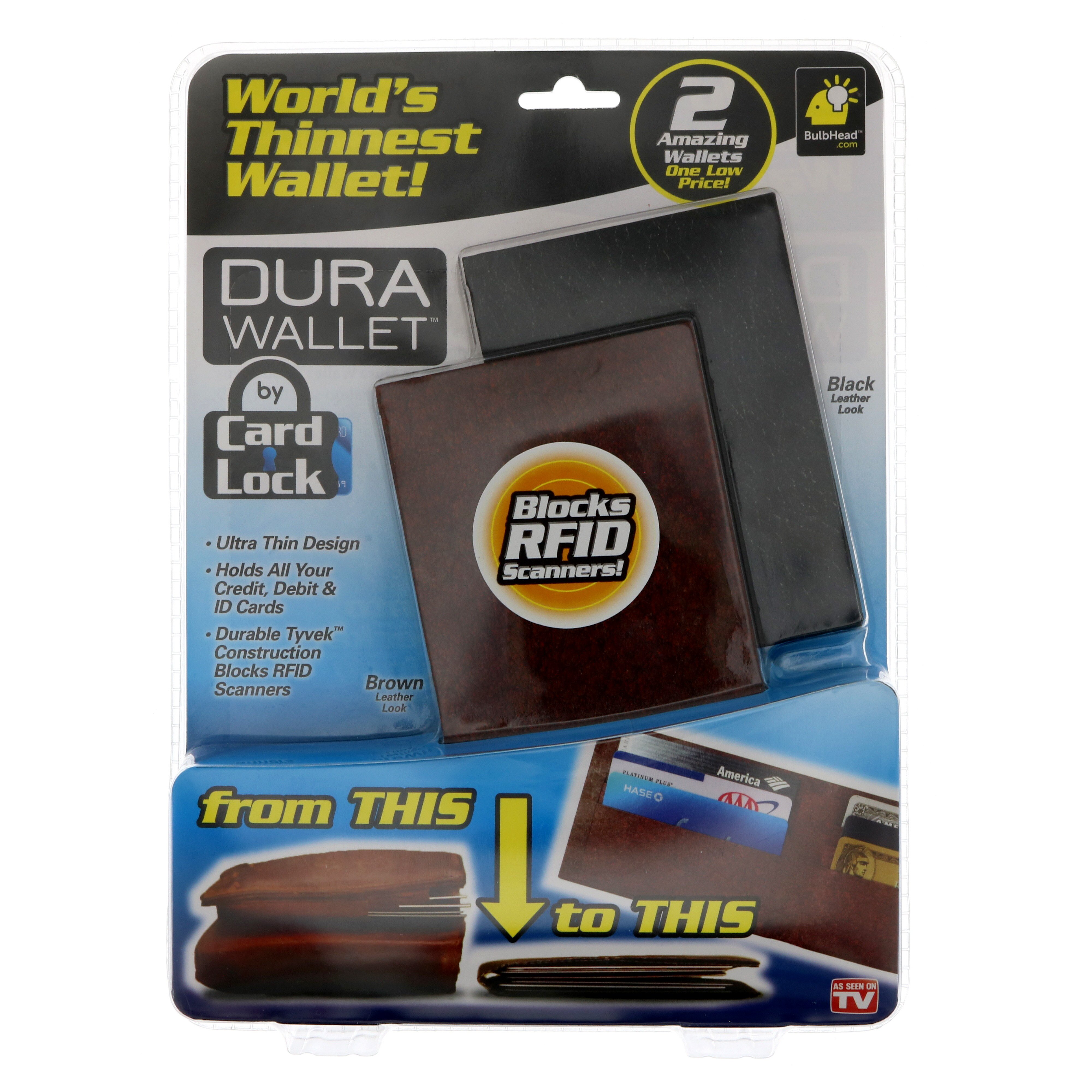 As Seen On TV Dura Wallet by Card Lock - Shop Locks & Keys at H-E-B
