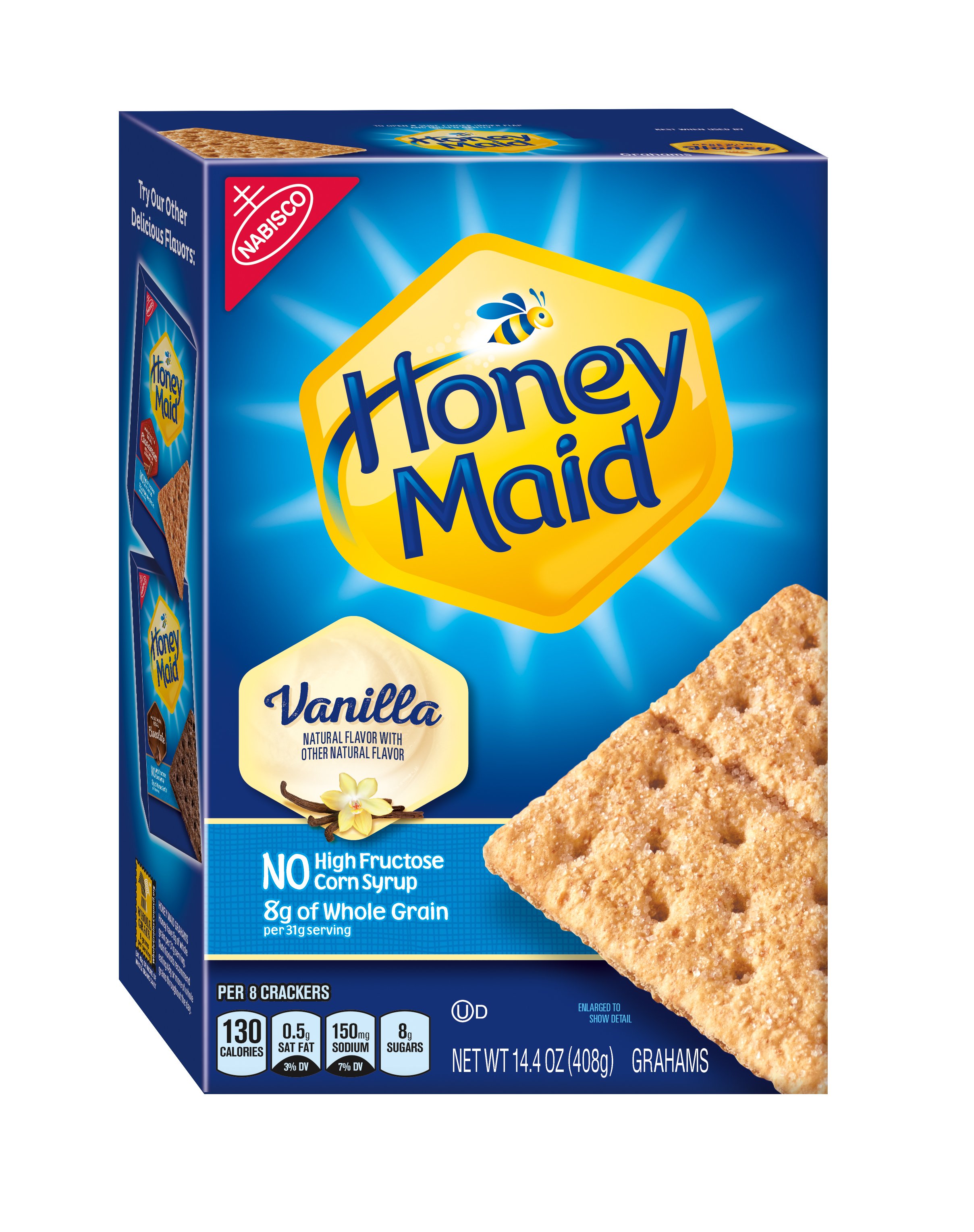 Nabisco Honey Maid Vanilla Grahams - Shop Cookies at H-E-B