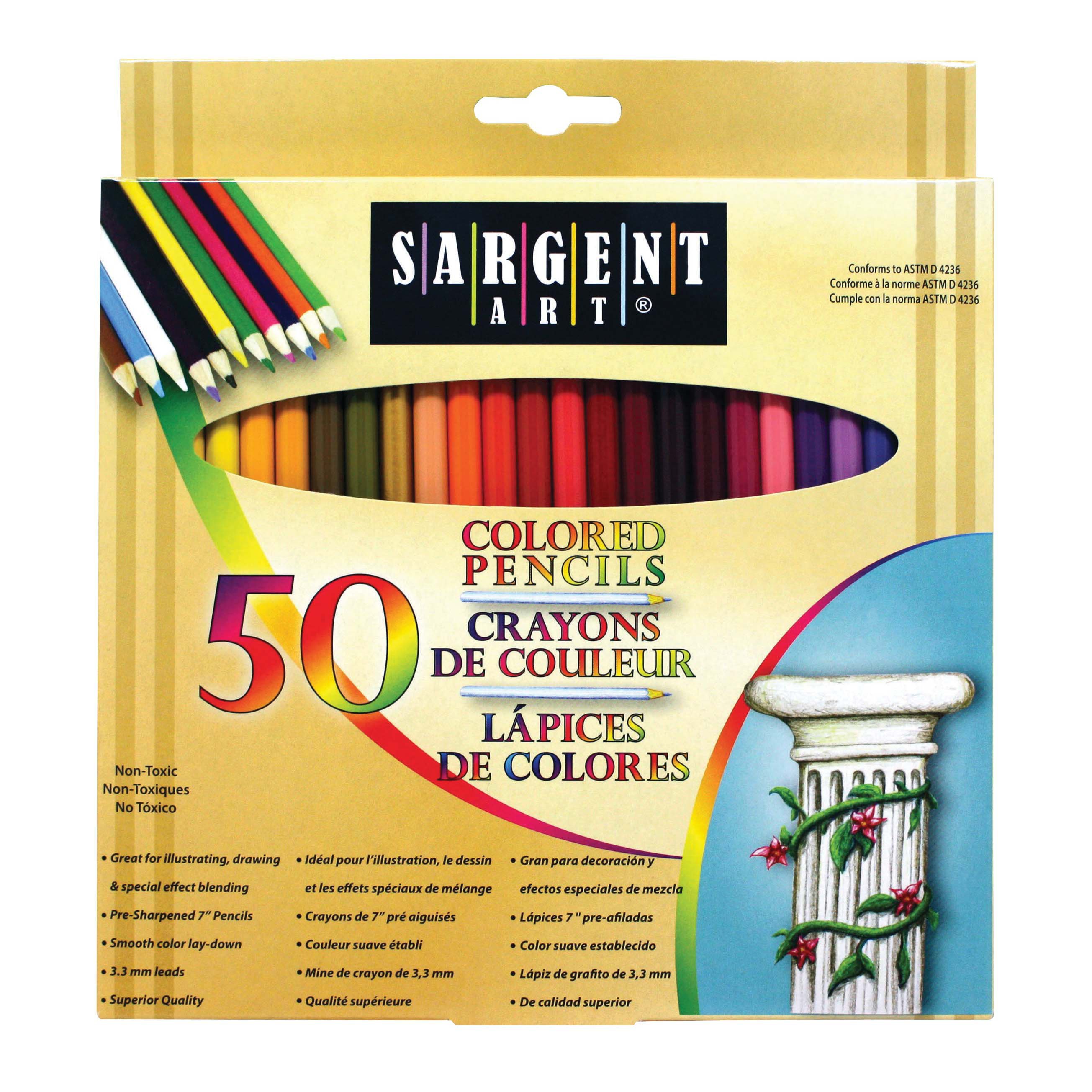 Sargent Art Colored Pencils - Shop Colored pencils at H-E-B