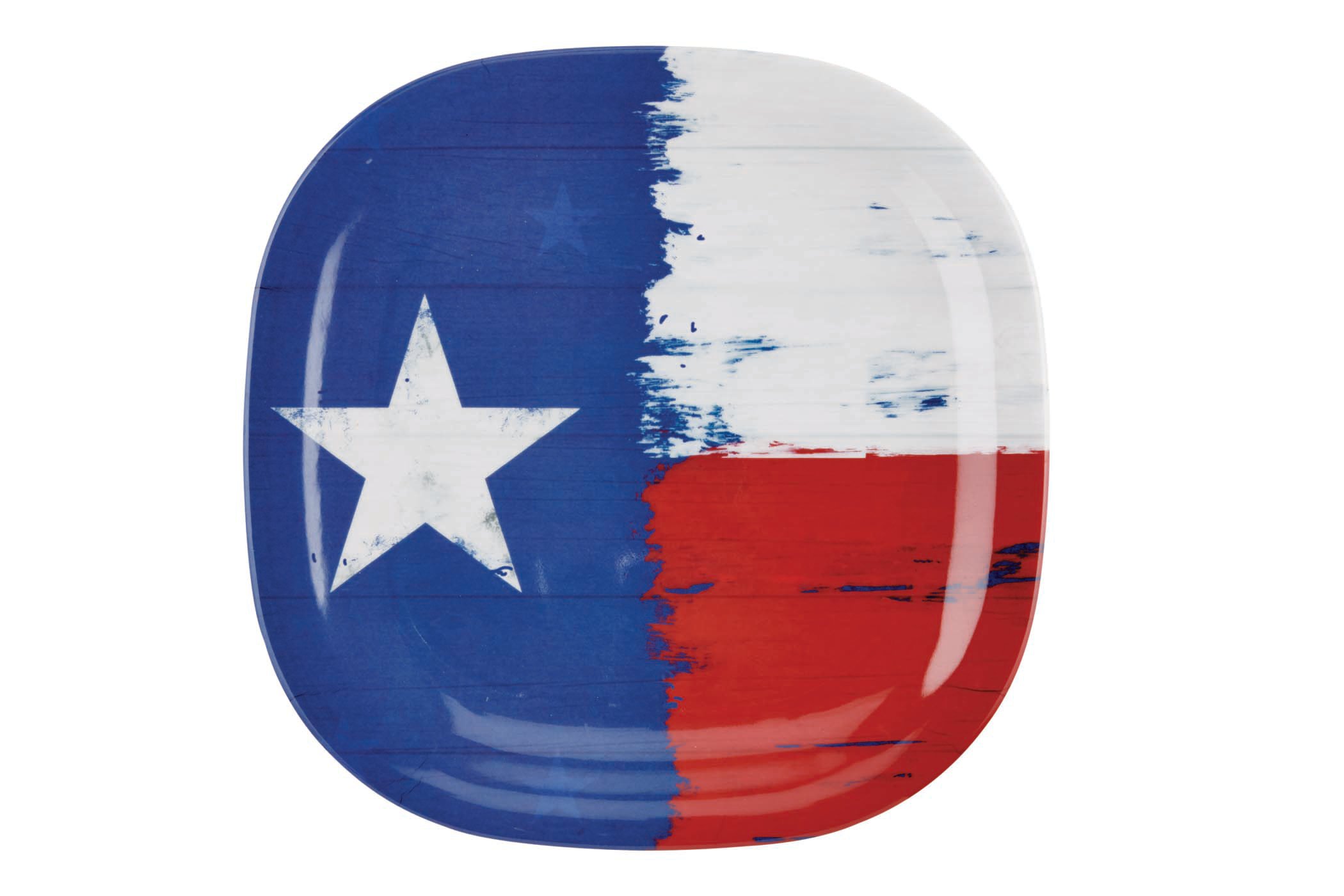 Dining Style Vintage Texas Flag Dinner Plate 11 Inch - Shop Plates at H-E-B