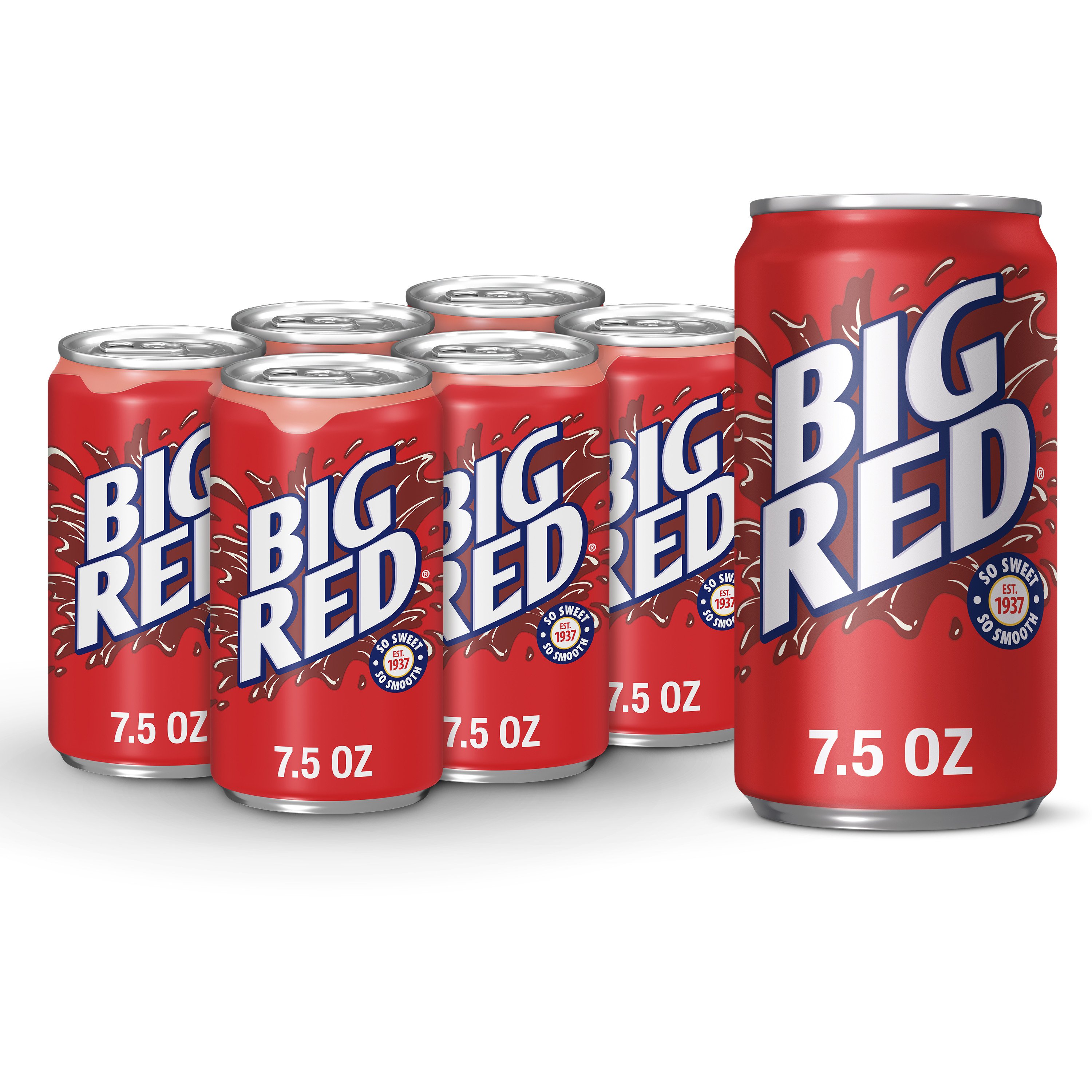 Big Red Soda 7.5 oz Cans - Shop Soda at H-E-B