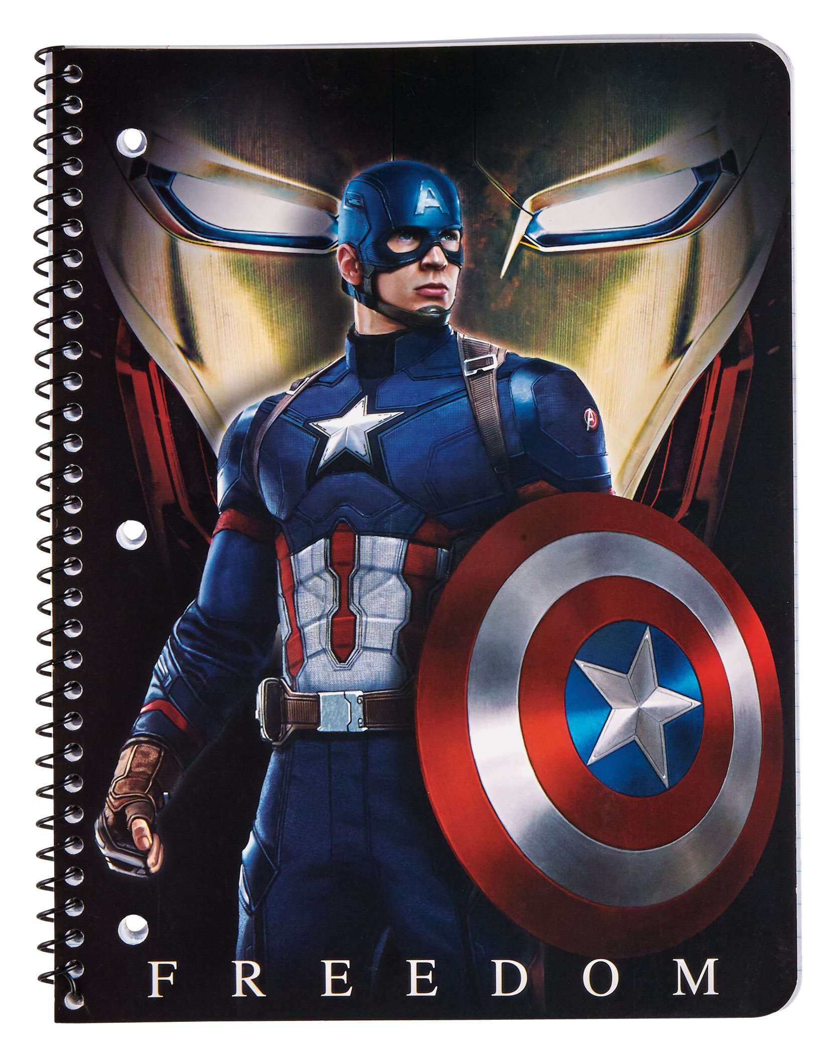 Innovative Designs Assorted Captain America Civil War Theme Notebooks ...