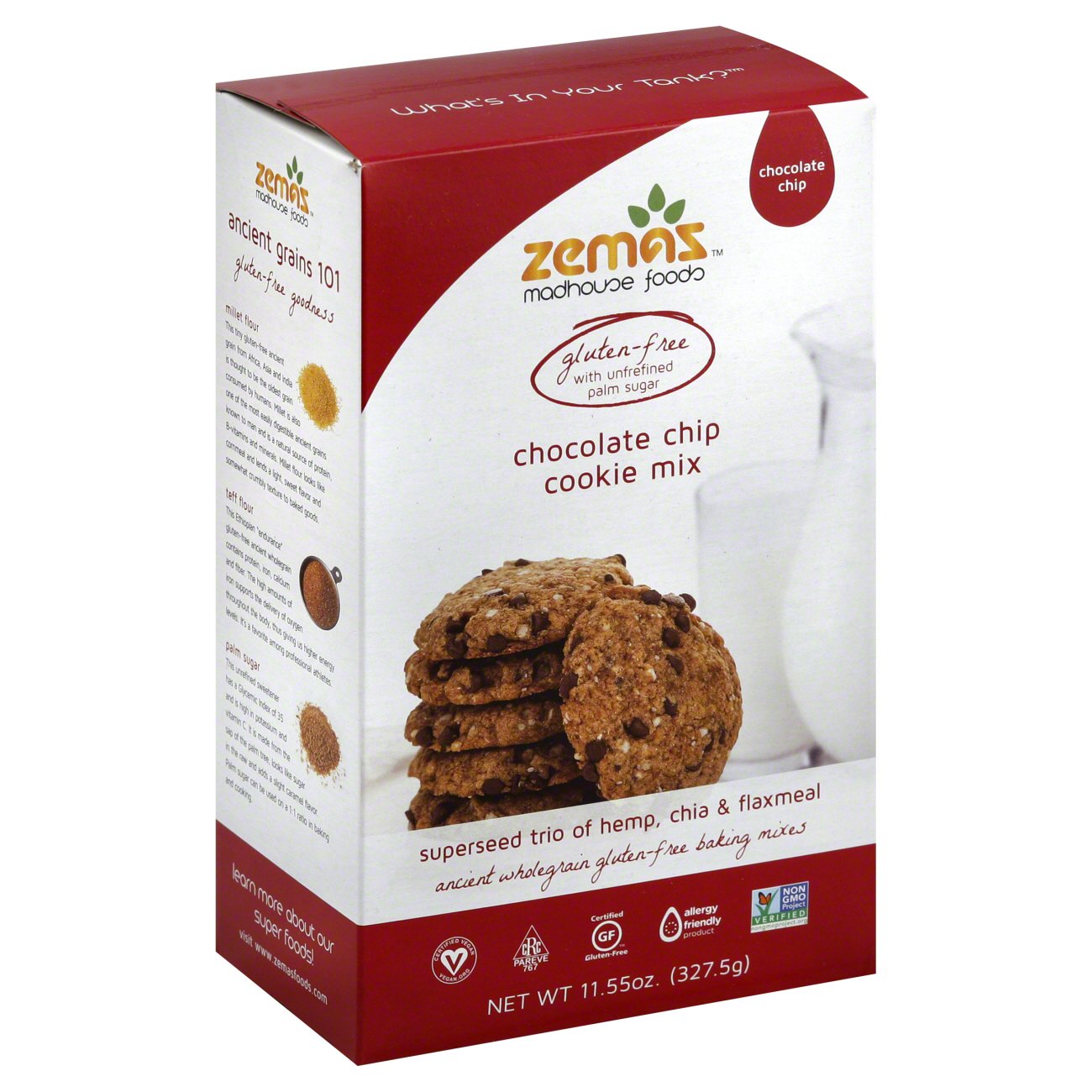 Zemas Chocolate Chip Cookie Mix - Shop Baking Mixes at H-E-B